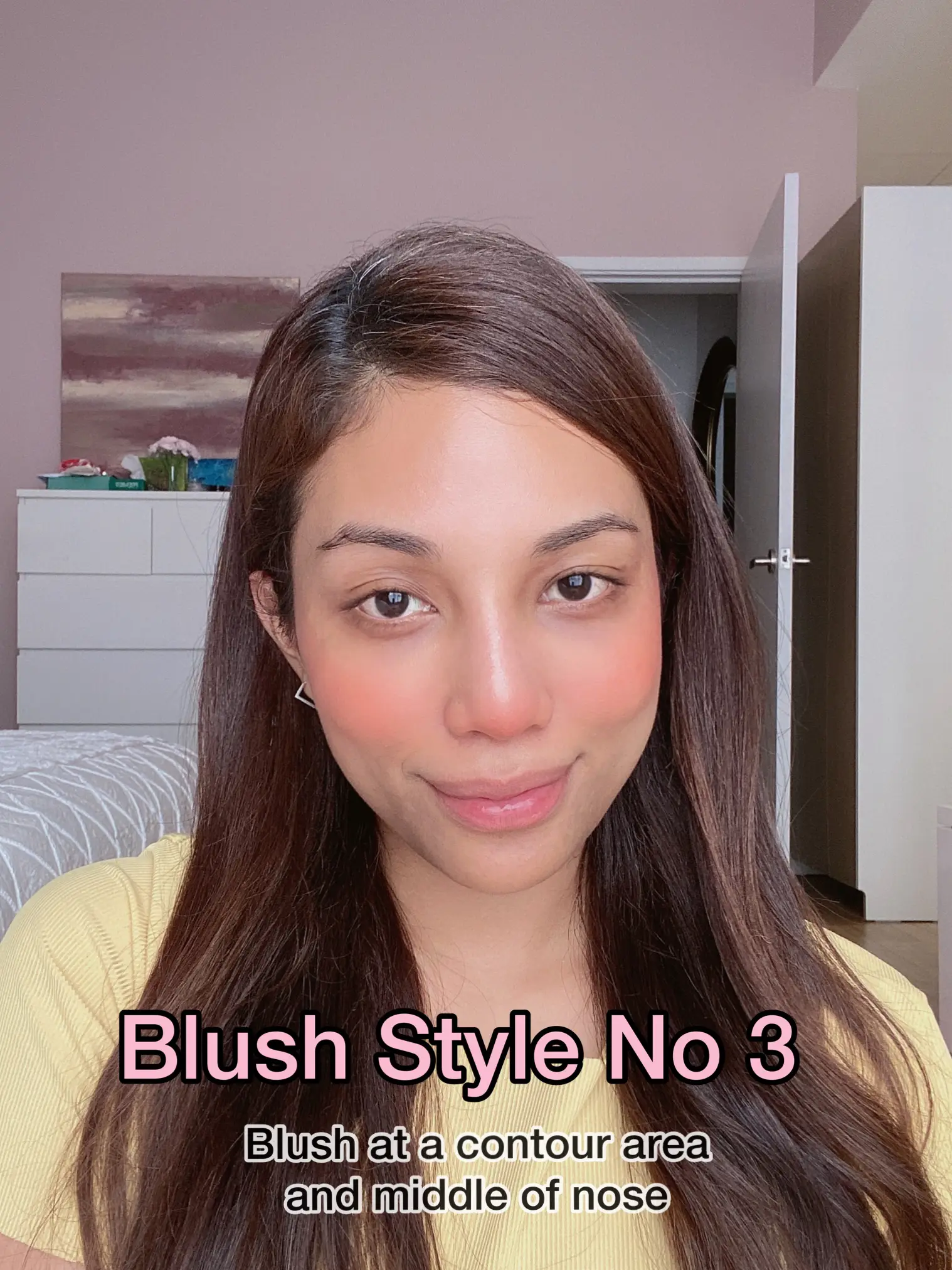 How to wear blush in 3 ways 💖 | แกลเลอรีที่โพสต์โดย dianafariza | Lemon8