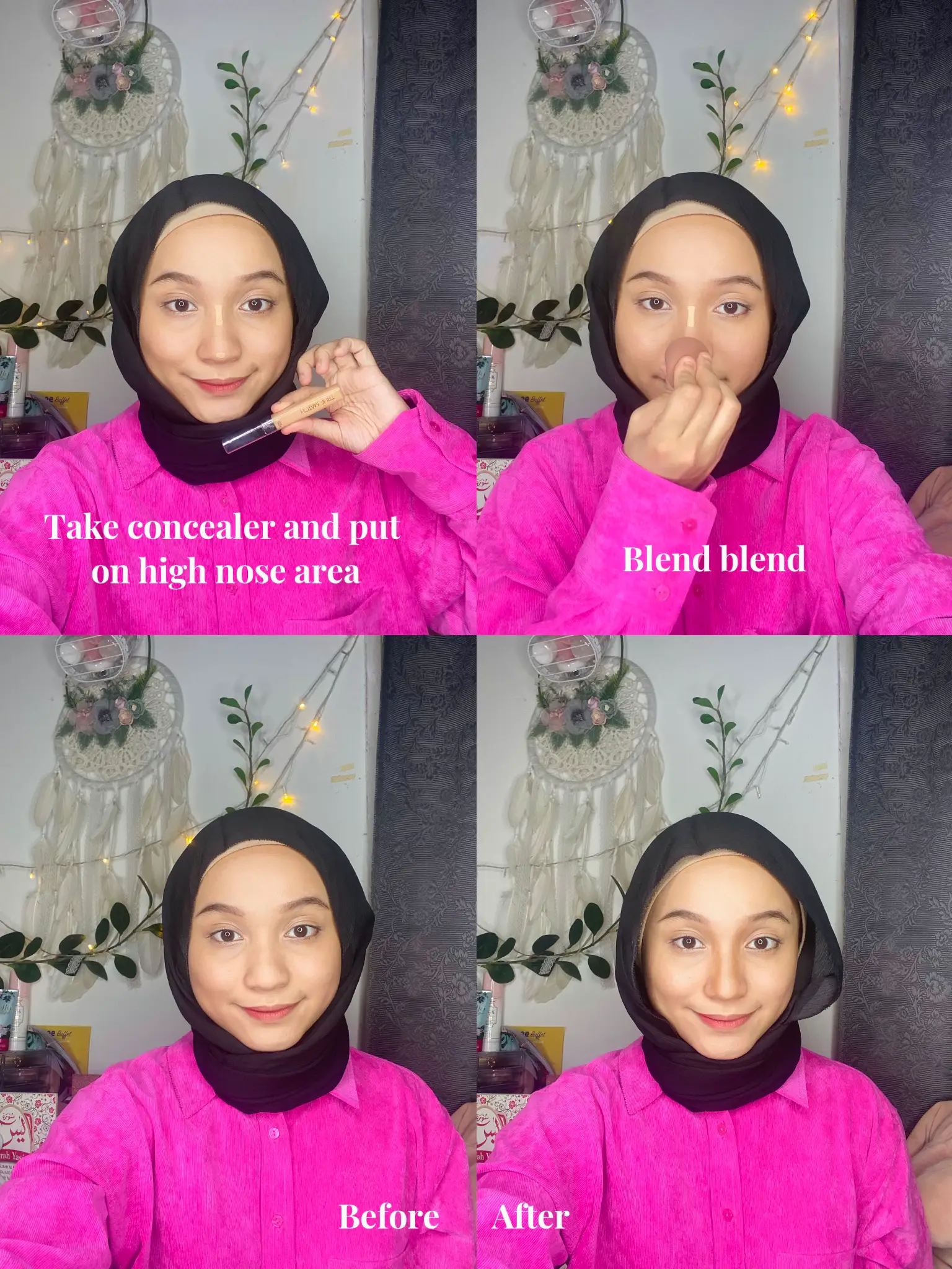 Nose contour (eyebrow pencil) | Galeri disiarkan oleh Dahiyah | Lemon8