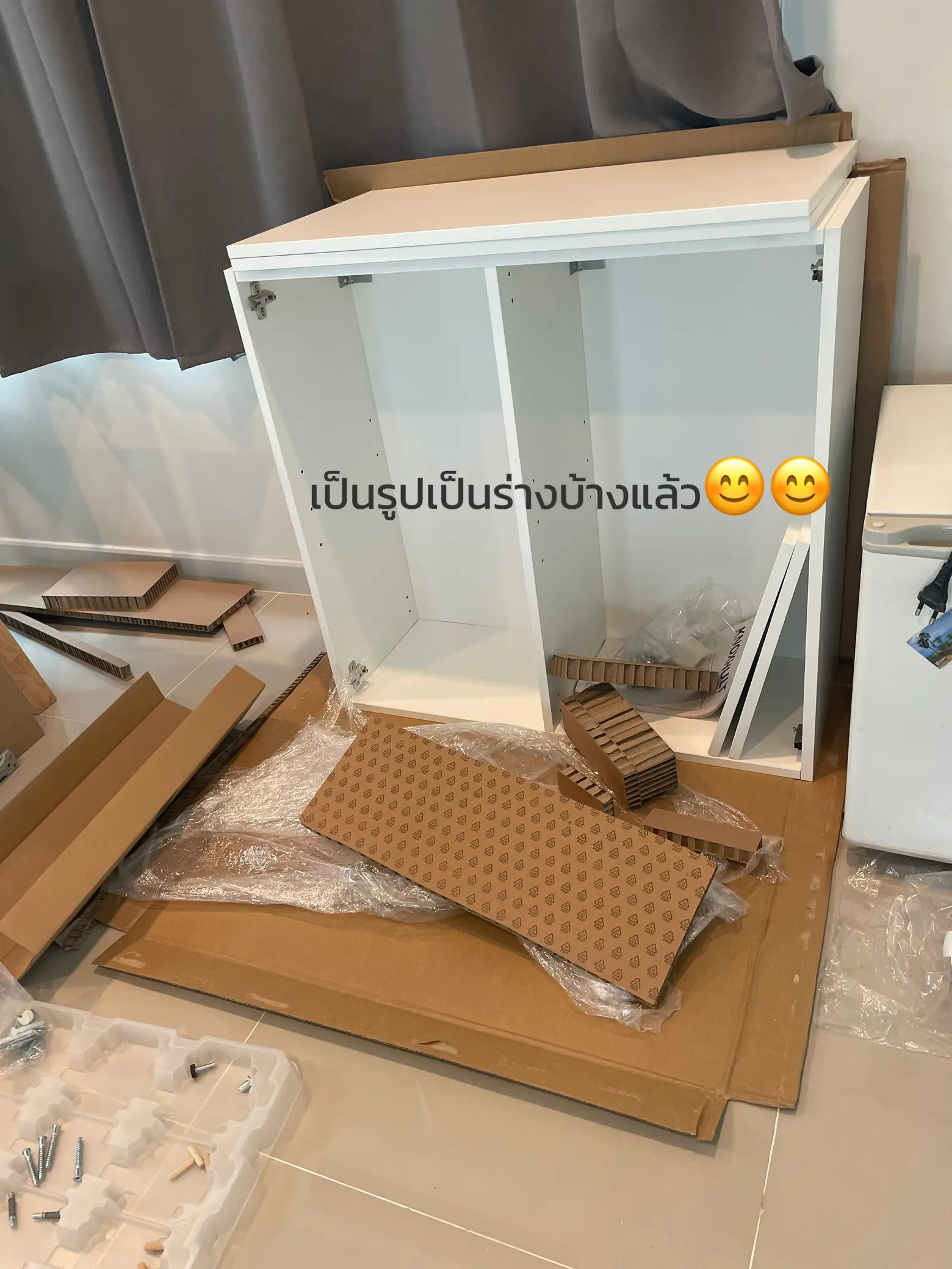บิ้วอินครัวประกอบเอง ikea | แกลเลอรีที่โพสต์โดย Safe Zoneเราเอง | Lemon8