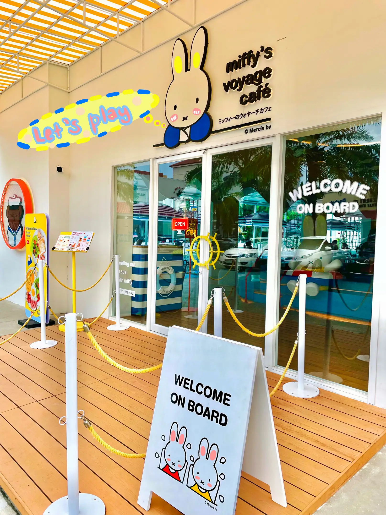 Miffy’s Voyage Cafe’ Pattaya🎨 | แกลเลอรีที่โพสต์โดย Pangji🐰 | Lemon8