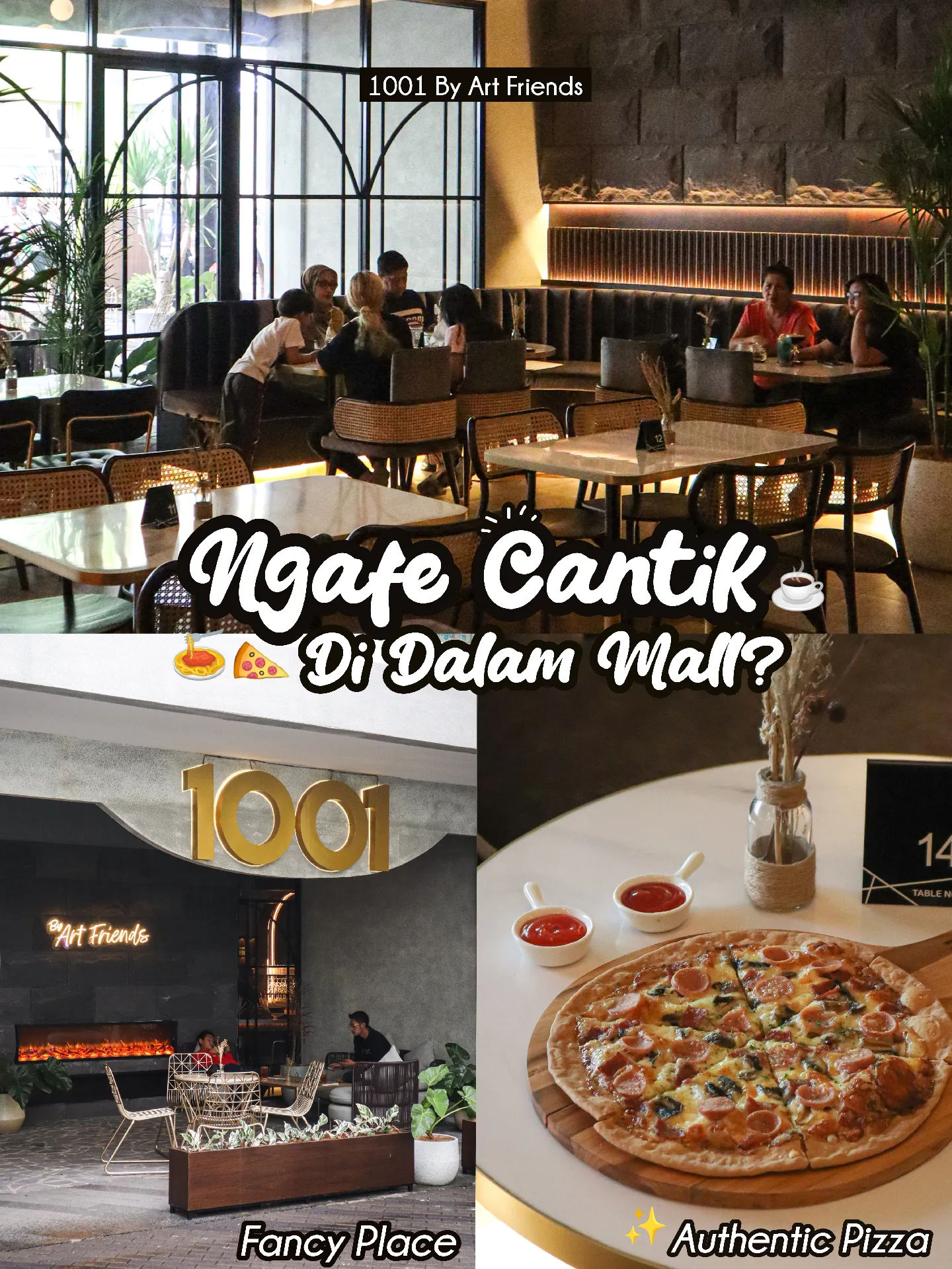 (NEW) NGAFE & HANGOUT FANCY DI DALEM MALL 🍝🍕 | แกลเลอรีที่โพสต์โดย ...