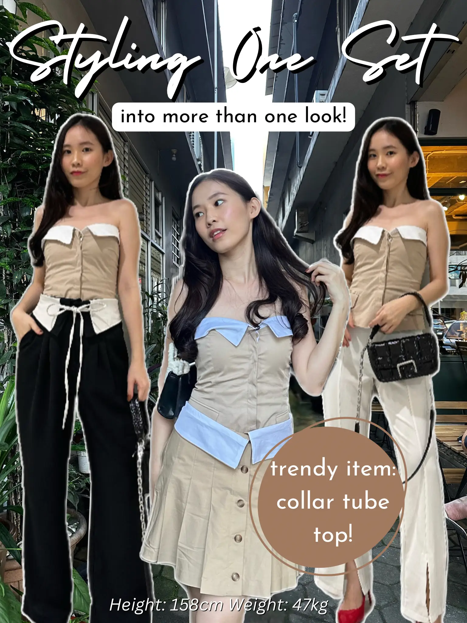 STYLING ONE SET INTO MORE THAN ONE LOOK!😍 | Galeri diposting oleh Josellin Chris | Lemon8