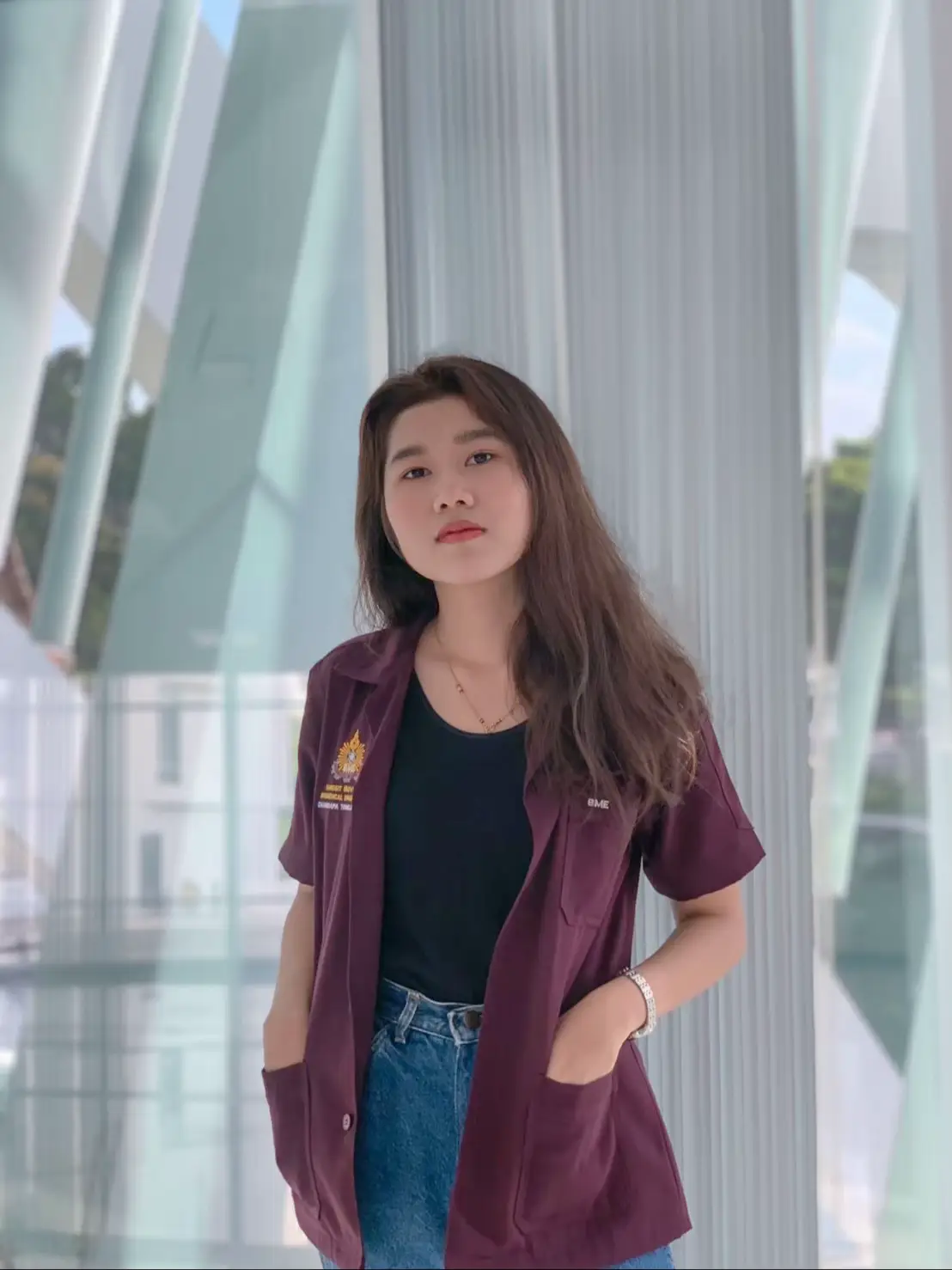 ไอเดียใส่เสื้อช็อปให้ดูมีอะไร…💕 | แกลเลอรีที่โพสต์โดย Ize | Lemon8