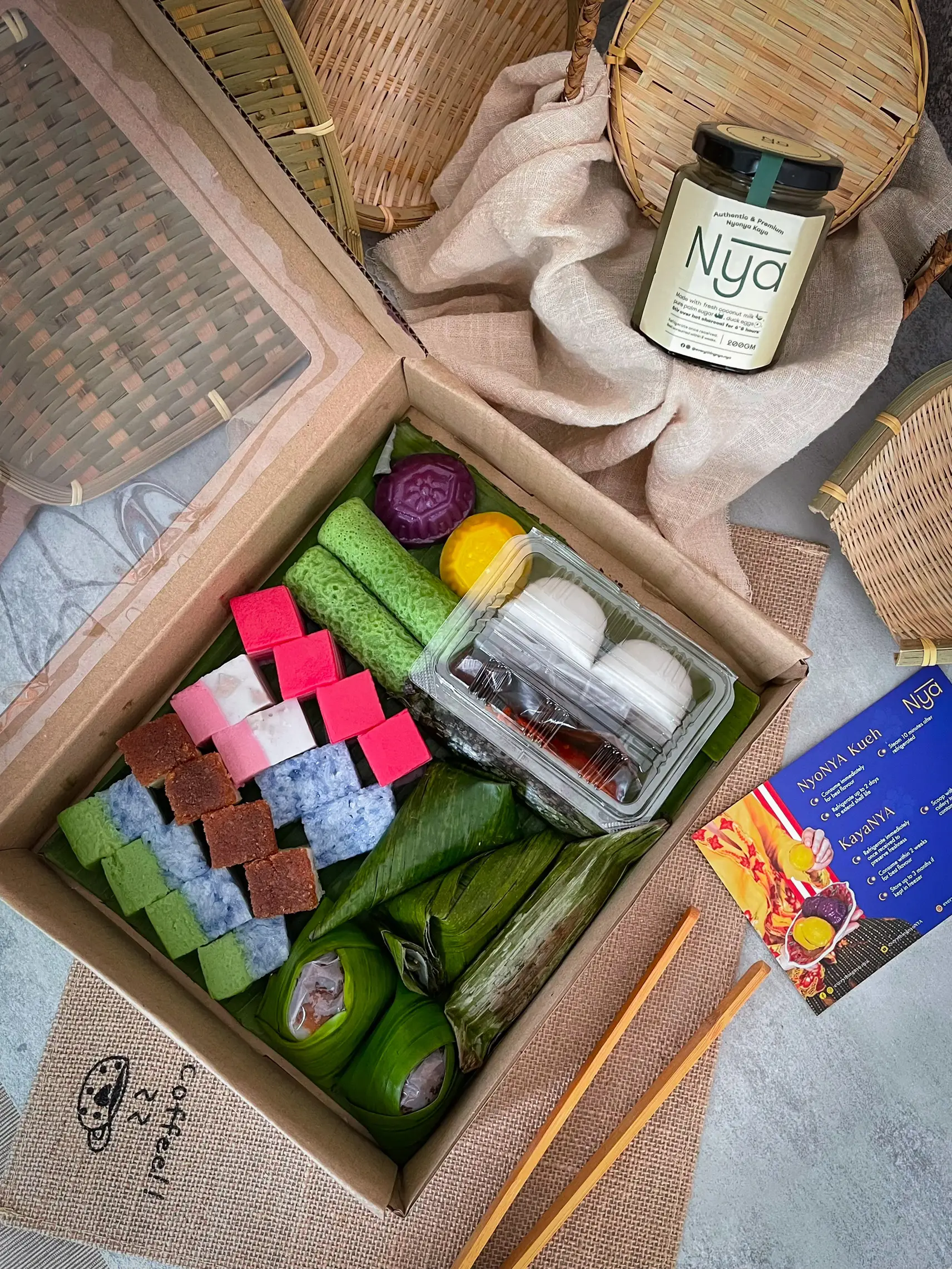 🇲🇾 Party Desserts Box | Pretty & Sedap Kuih Set 💖 | Galeri disiarkan ...