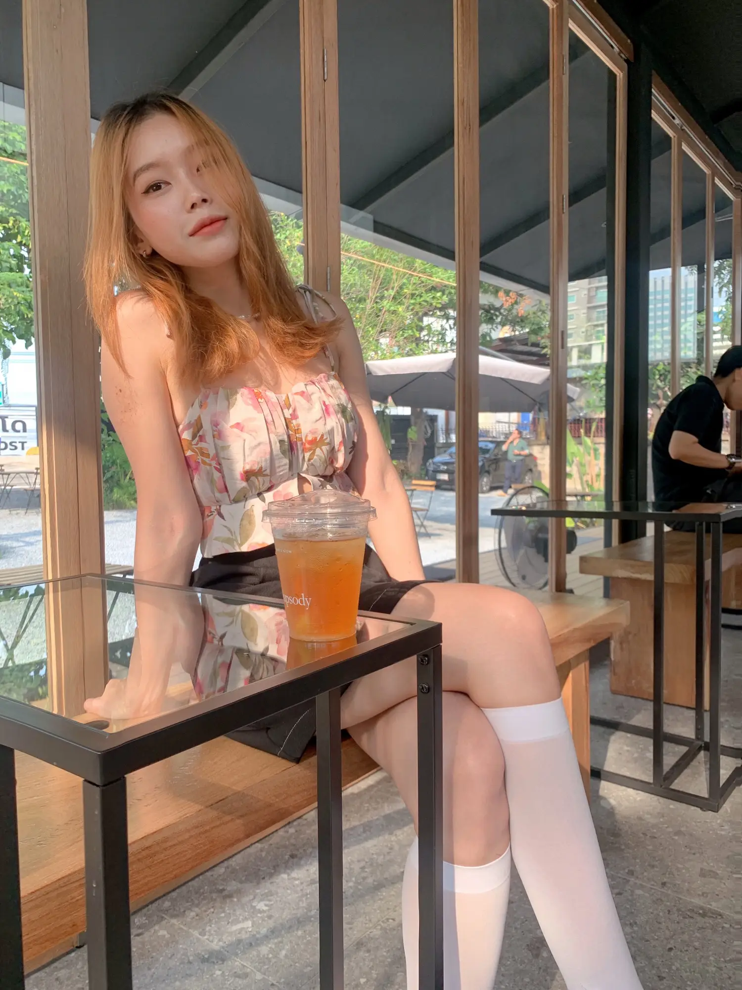 Street Café at Nonthaburi | Rhapsody cafe ☕️ | Gallery posted by ̈ | Lemon8