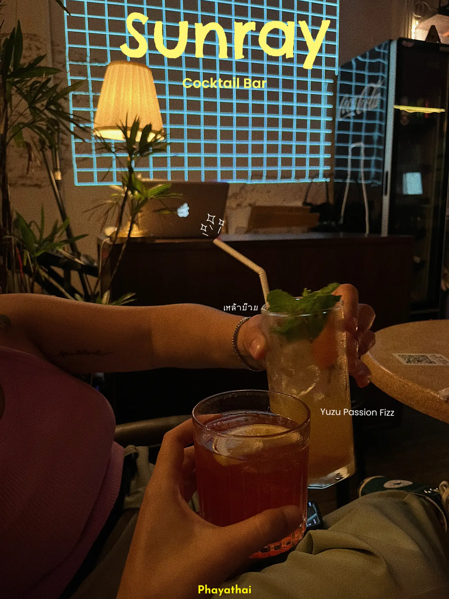 Blue Ray Bar Rooftop🍸💙 บาร์ลับติดBTSพญาไทรีบมาก่อนแมส👀 | แกลเลอรีที่ ...