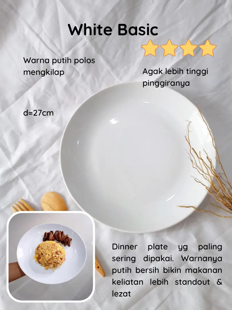 Koleksi Piring Basic Di Rumah Aku 🍊 | Galeri diposting oleh Wils Home ...