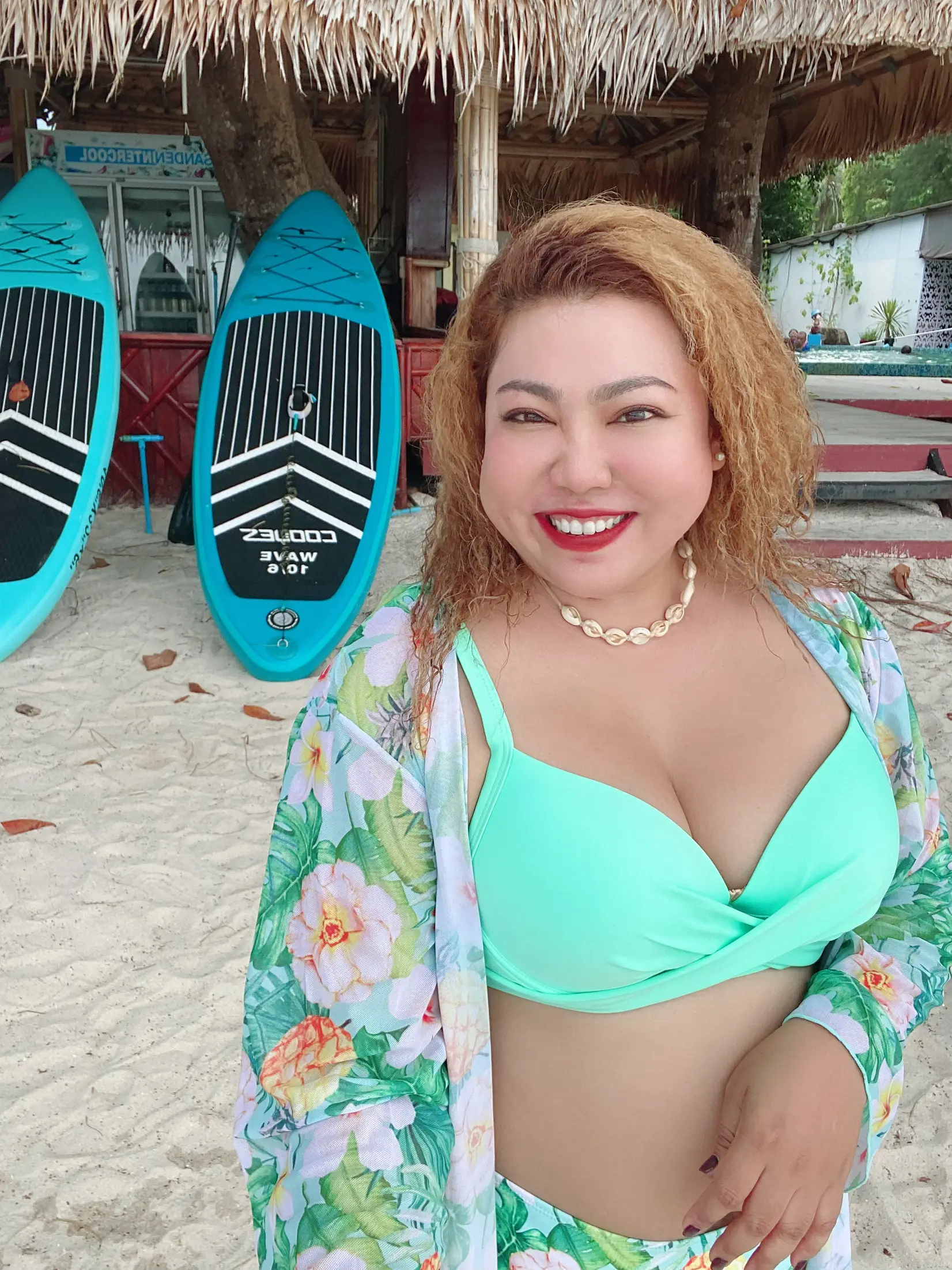 @หลีเป๊ะ ~ สาวอวบ หัดใส่บิกีนี่ 👙👙 | แกลเลอรีที่โพสต์โดย Nu_Nok | Lemon8