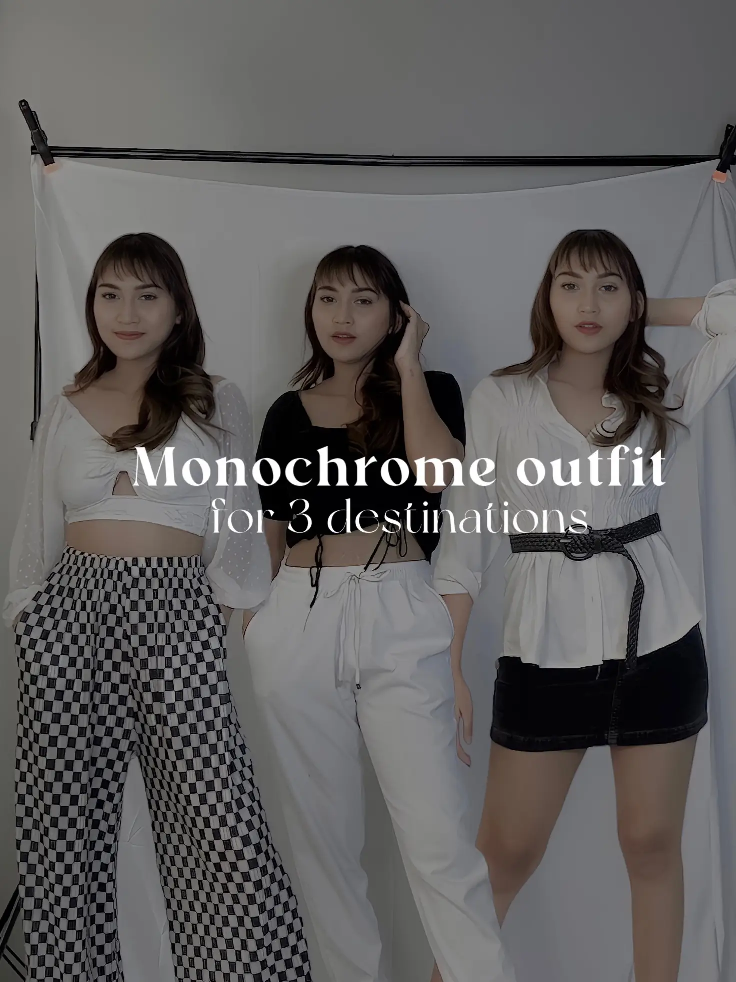 OOTD itemputih🖤🤍 | Video dipublikasikan oleh fasyatrrx | Lemon8