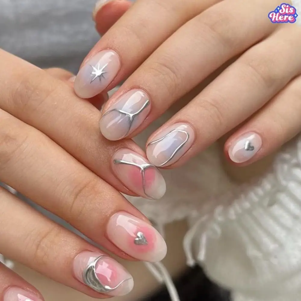 🤩Total 10 Metallic Ideas 💕 Beautiful, Chic, Super Gimmicks💅🏻 | Gallery ...