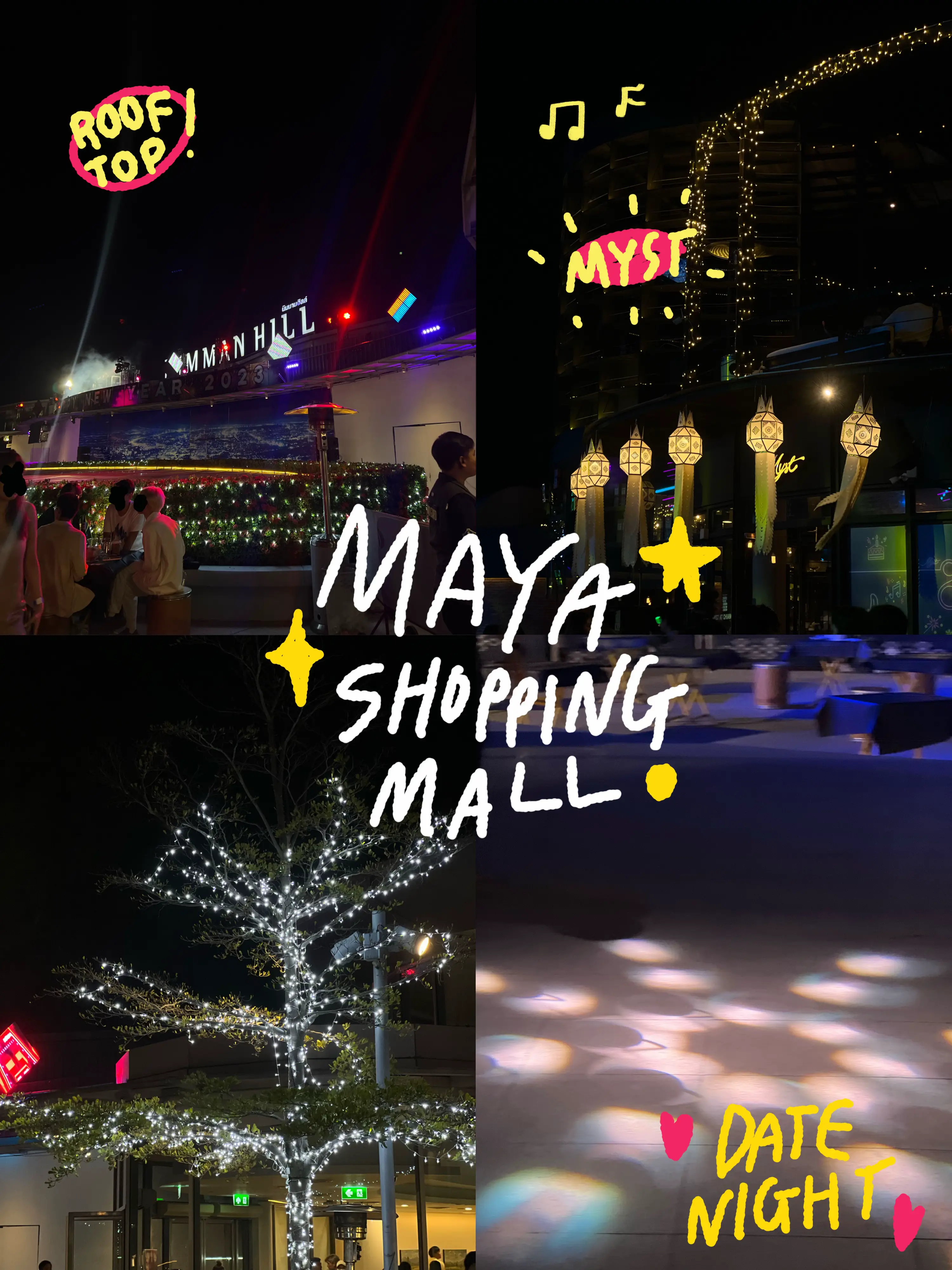 ไปไหนดี? Nimman Night 1 วันที่ถนนนิมมาน💫 เชียงใหม่ | แกลเลอรีที่โพสต์ ...