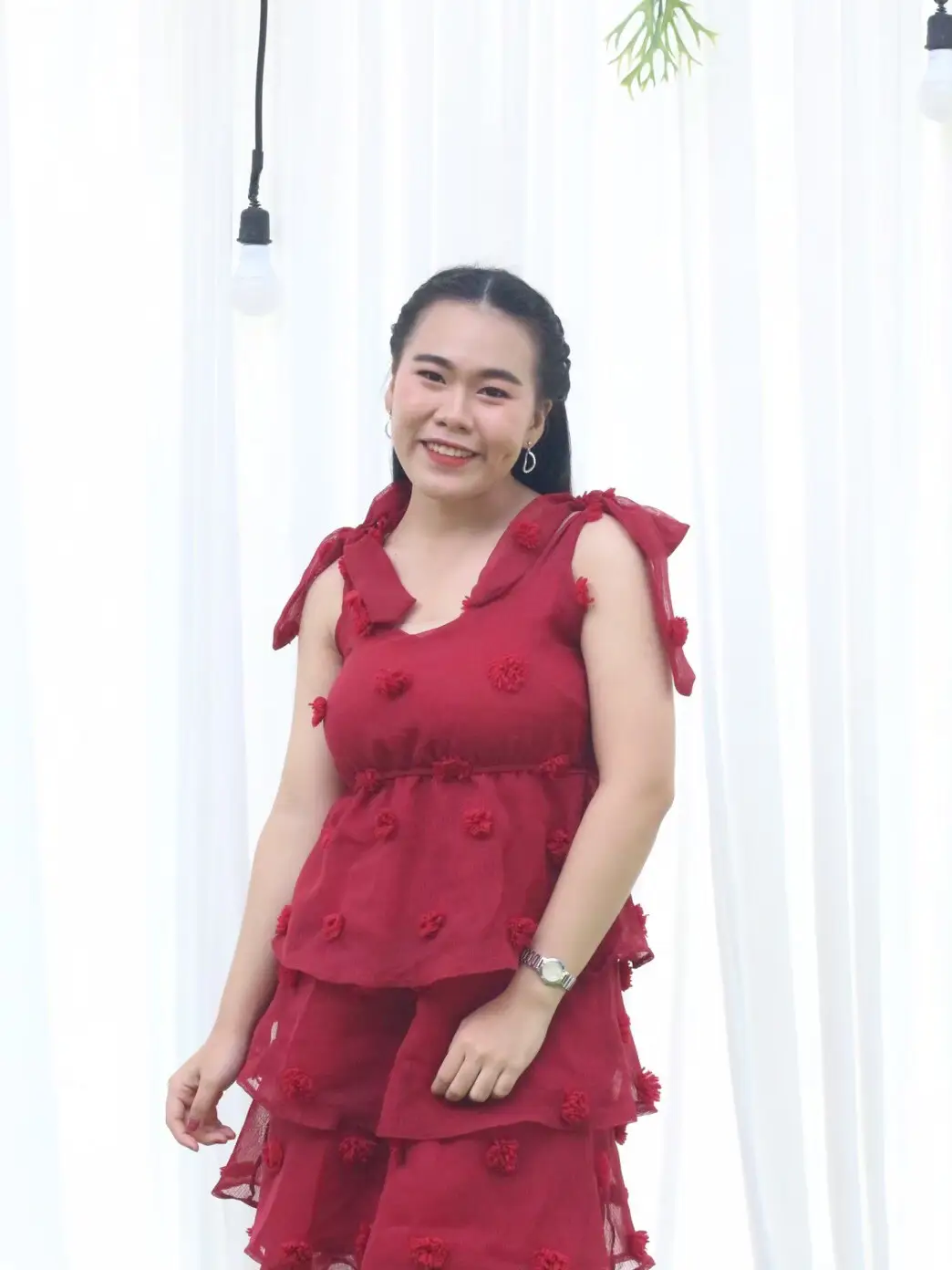 How to ชุดออกงานสีแดง | แกลเลอรีที่โพสต์โดย Kukkai | Lemon8