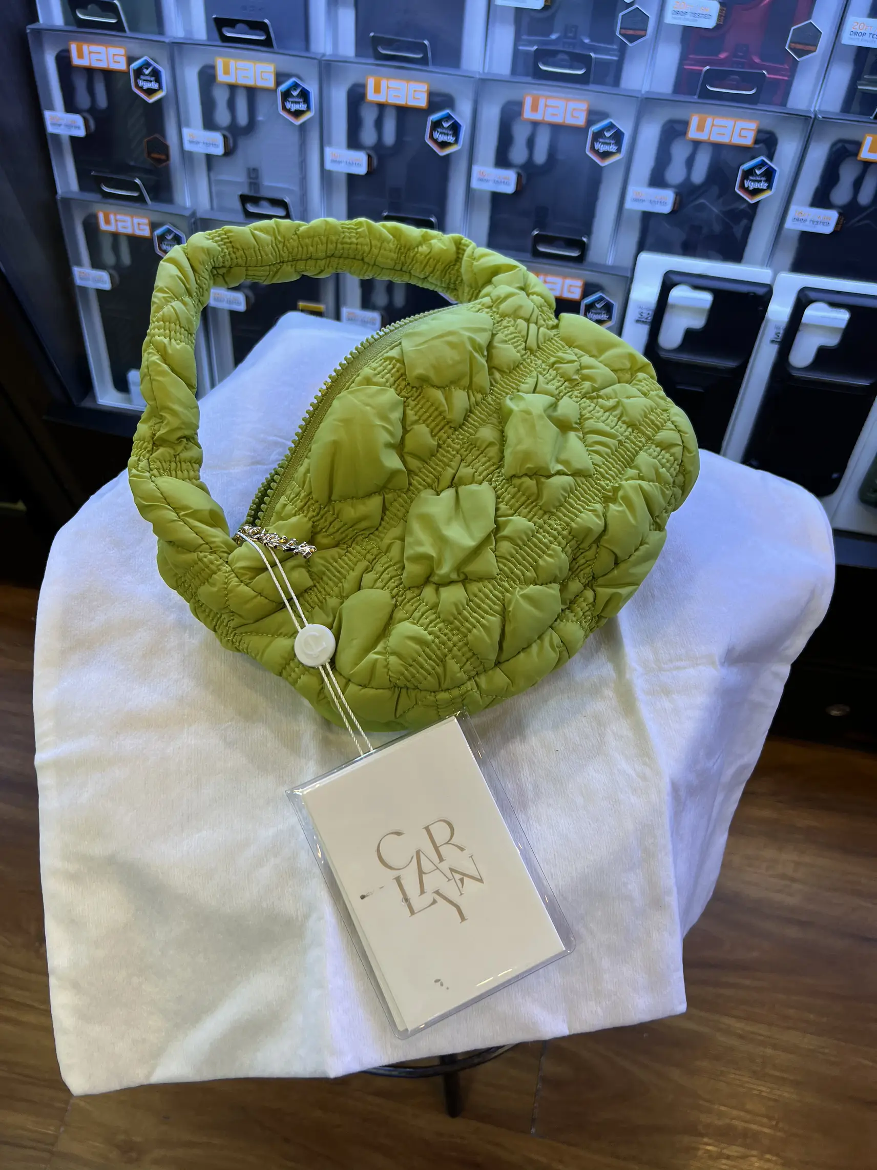 กระเป๋า CARLYN SOFT MINI เขียวเหนียวทรัพย์ | แกลเลอรีที่โพสต์โดย ...