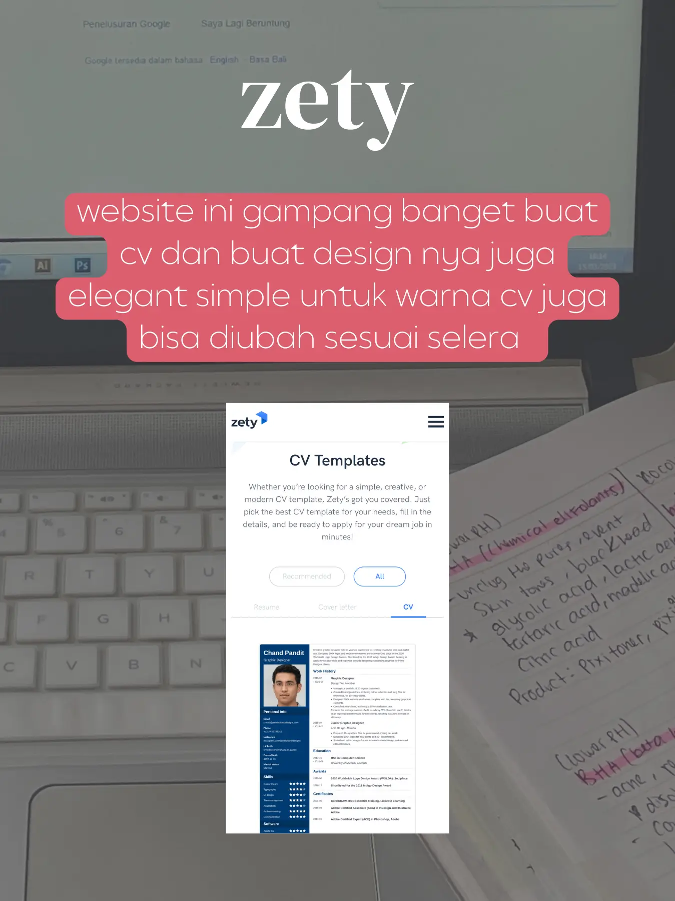 Rekomendasi website for making cv | Galeri diposting oleh Angellica N | Lemon8