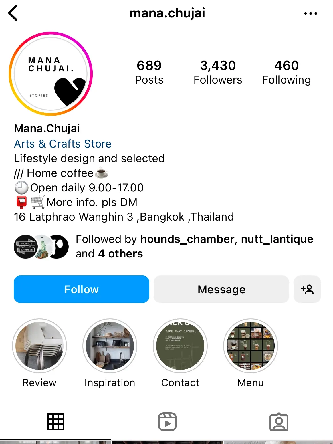 MANA.CHUJAI HOME COFFEE ร้านกาแฟดีดีย่านลาดพร้าววังหิน ☕️🏠 | แกลเลอรีที่โพสต์โดย thoeythoey | Lemon8