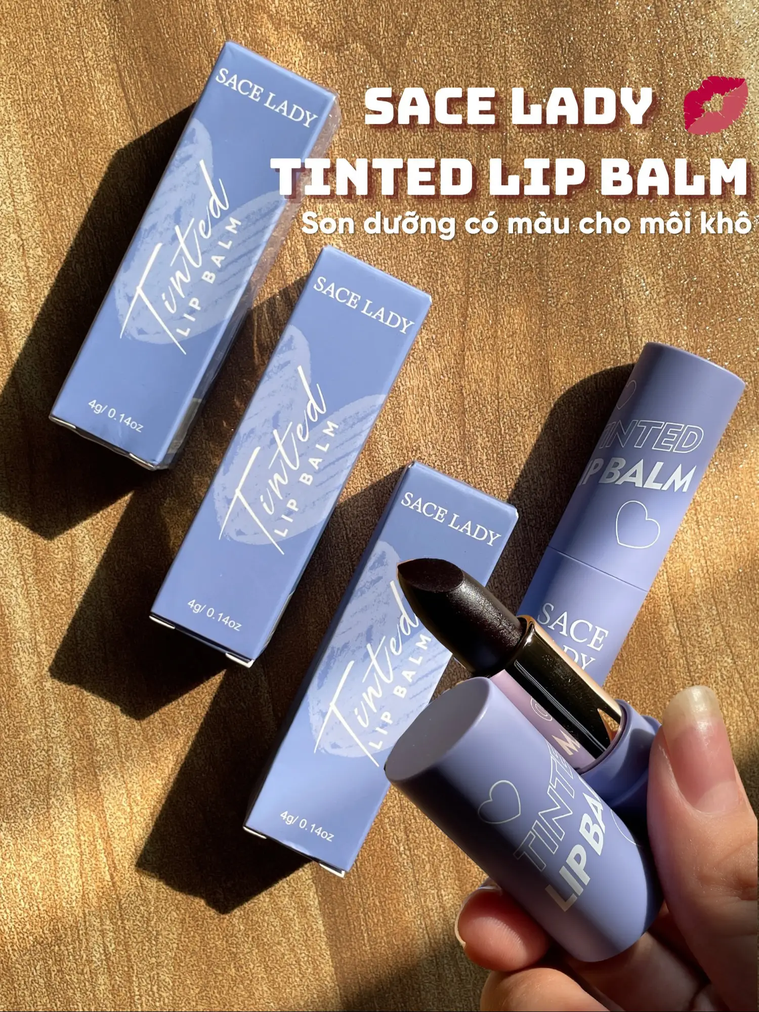 Review Son Dưỡng Có Màu SACE LADY TINTED LIP BALM | Video do Duy An đăng | Lemon8