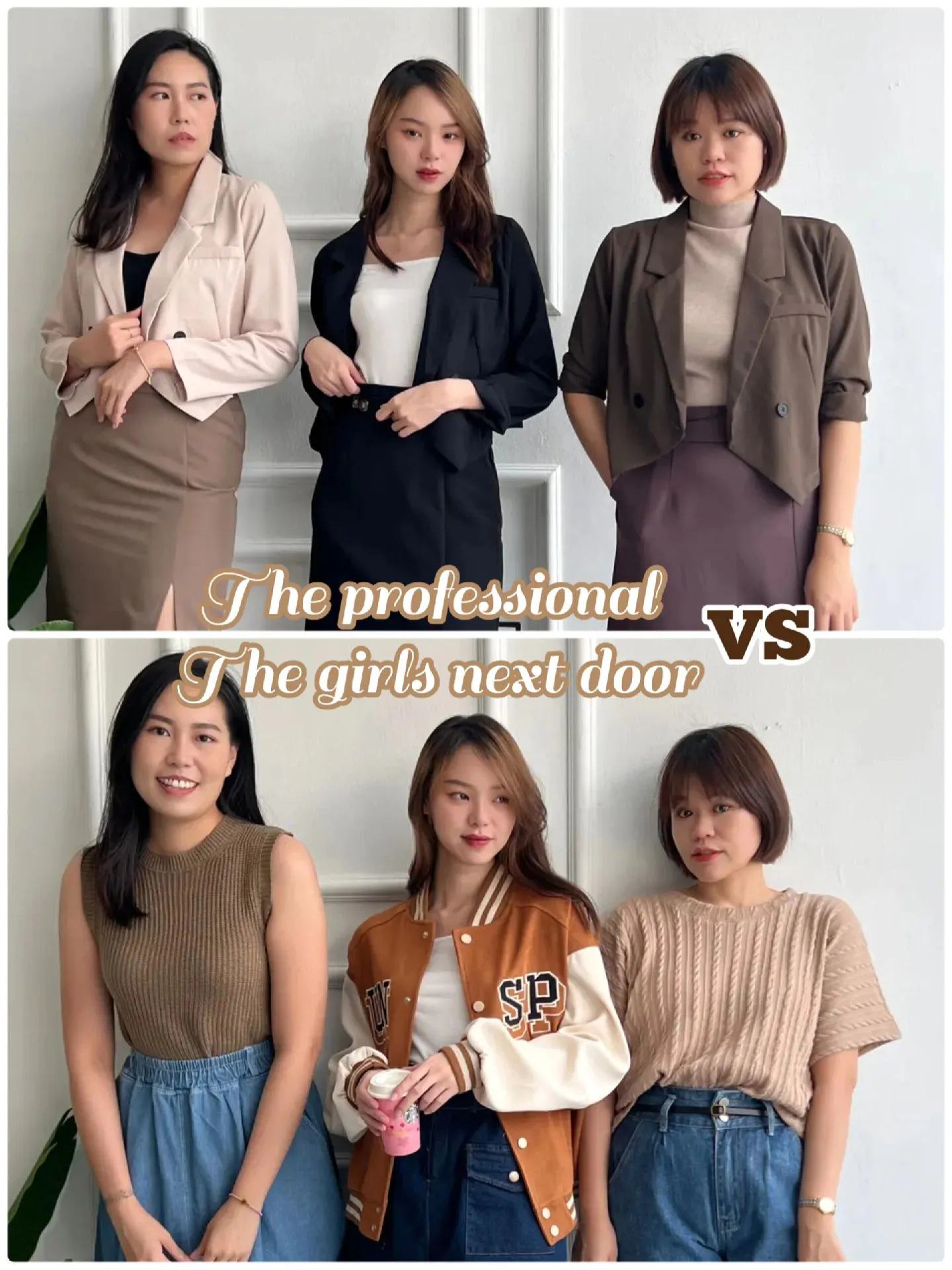 The girls next door vs the professionals | Video diterbitkan oleh Ashley ♡ | Lemon8