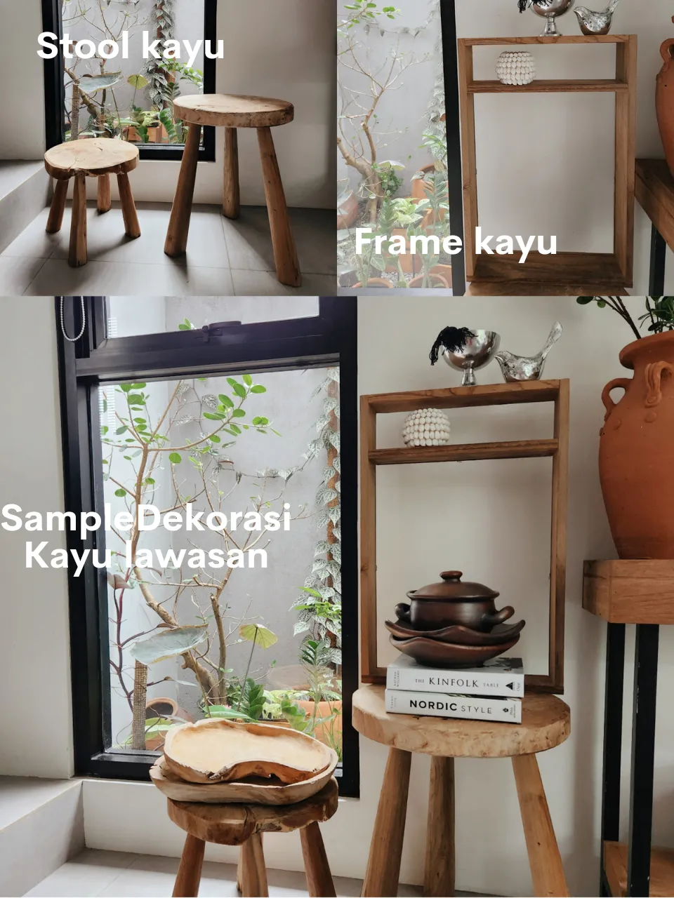 printilan dekor dari kayu jati bekas, check ‼️ | Galeri diposting oleh ...