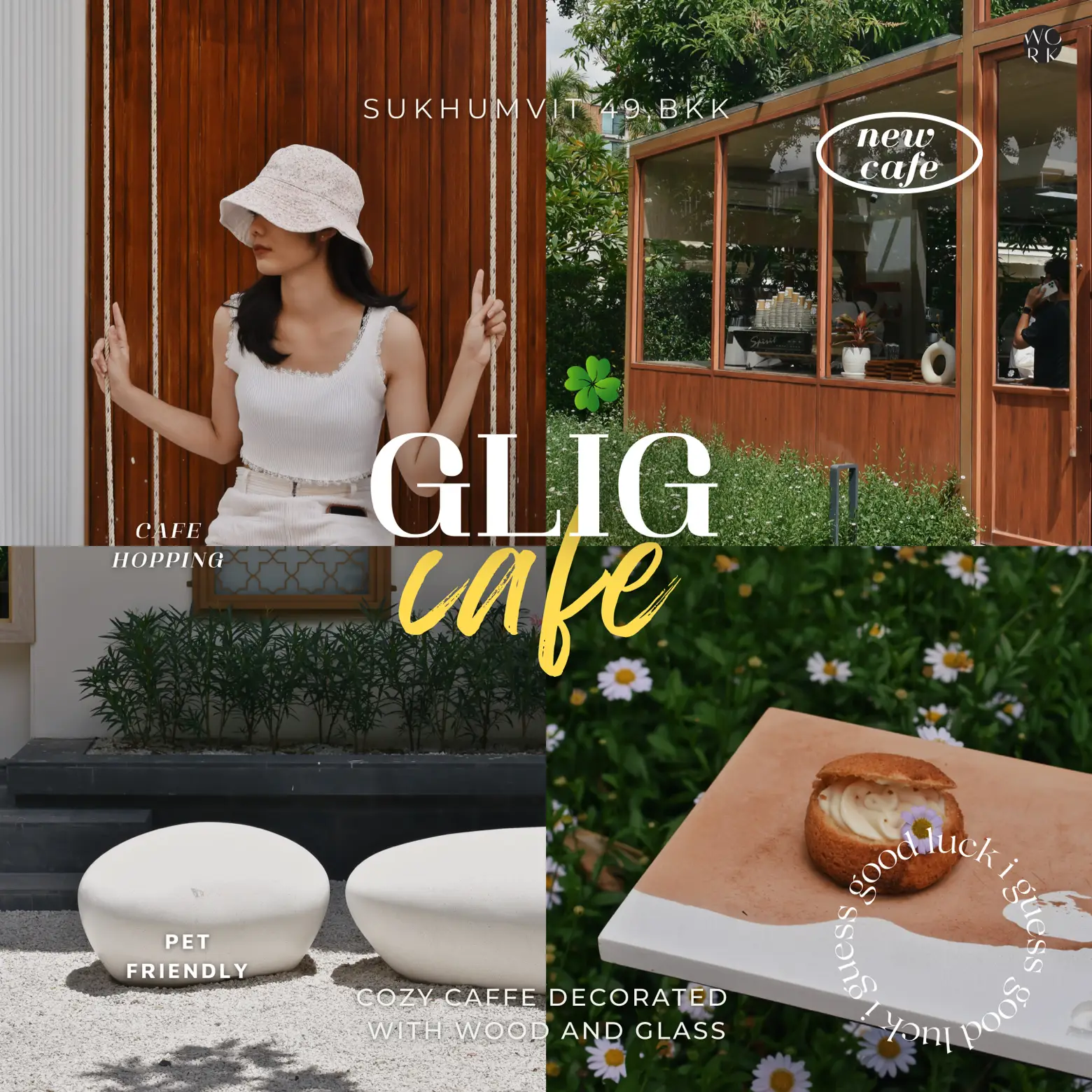 มัดรวมมาให้แล้วสำหรับชาวคาเฟ่ที่ชอบธรรมชาติ 🌳 | แกลเลอรีที่โพสต์โดย ISAYWORK | Lemon8