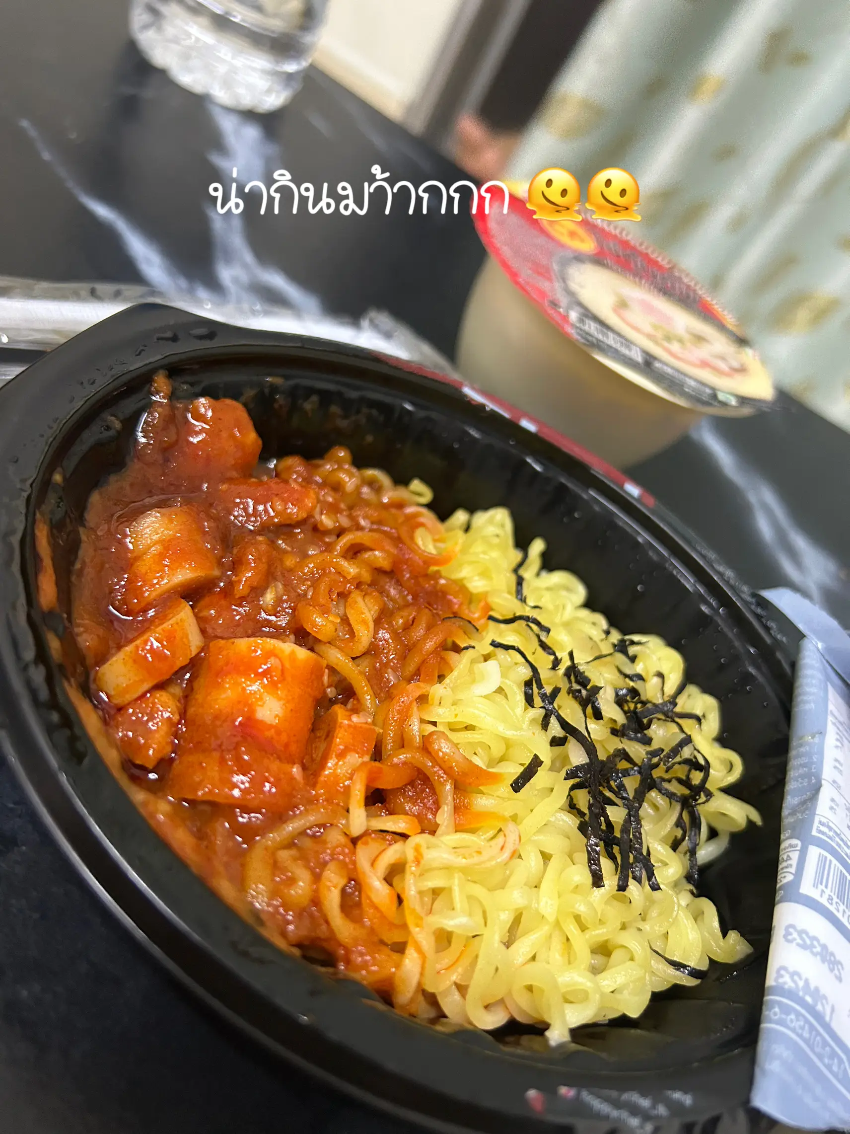 รามยอนเกาหลีออกใหม่ในเซ่เว่น อร่อยมากกก 👌😍 | แกลเลอรีที่โพสต์โดย Veera | Lemon8