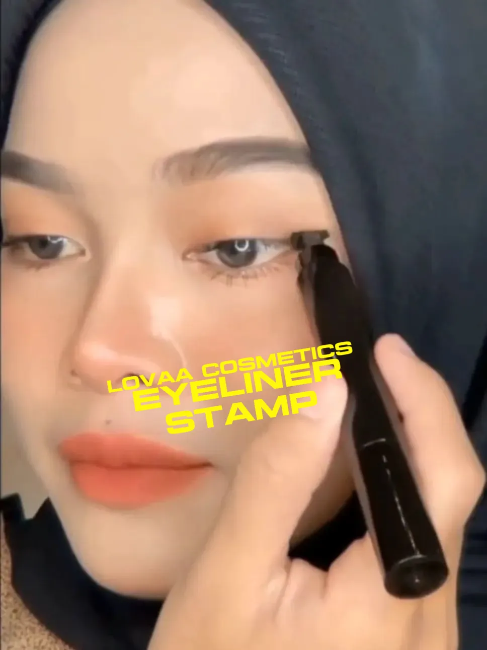 Eyeliner Stamp วิดีโอที่เผยแพร่โดย Liezasweet87 Lemon8