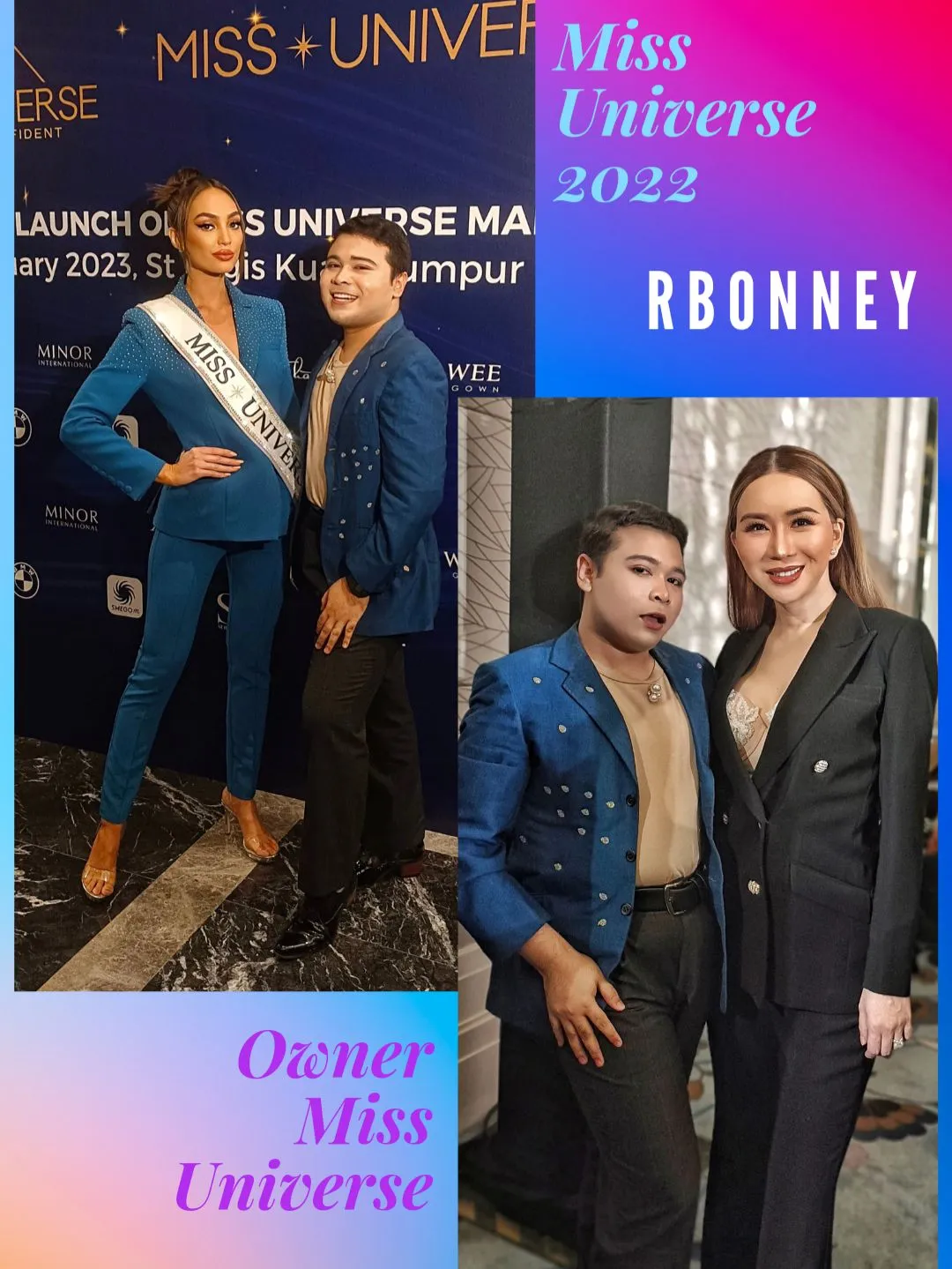 Miss Universe 2022 & Owner Miss Universe | Galeri disiarkan oleh Raufali2022 | Lemon8