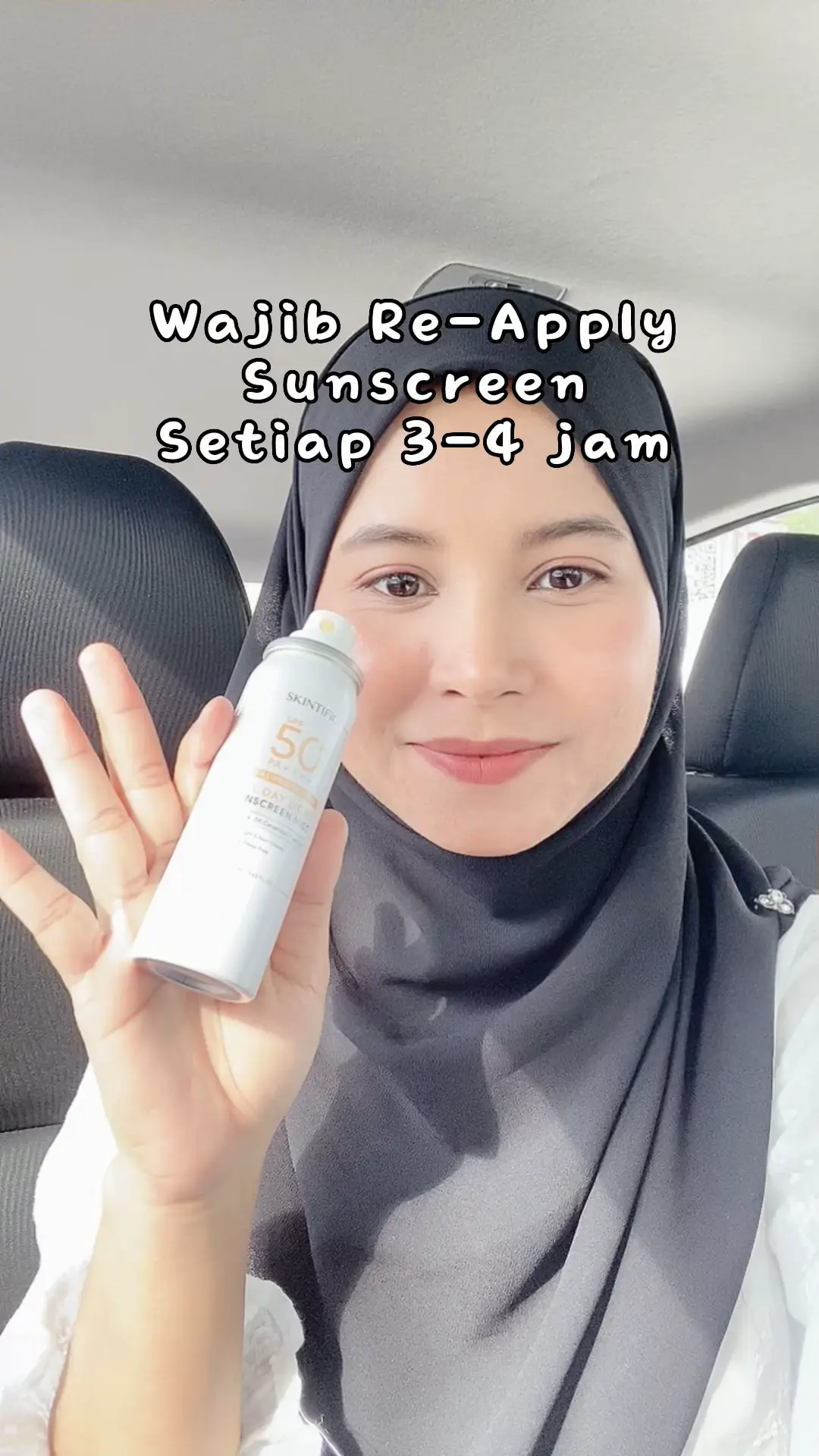 Cara Re-Apply Sunscreen | Video diterbitkan oleh adameeya | Lemon8