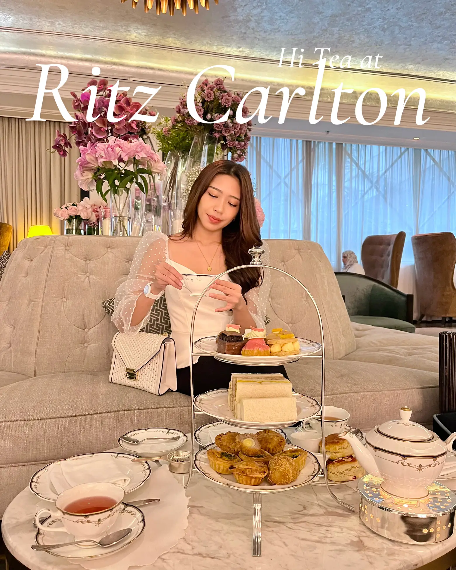 Hi tea at Ritz Carlton! | Galeri disiarkan oleh nisarsdn | Lemon8