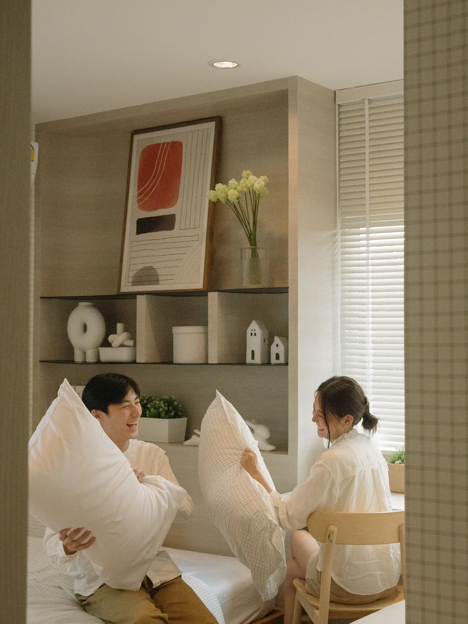 นี่แหละบ้านในฝัน! อบอุ่นเรียบง่ายสไตล์มินิมอล 🏡 | แกลเลอรีที่โพสต์โดย lbzero | Lemon8