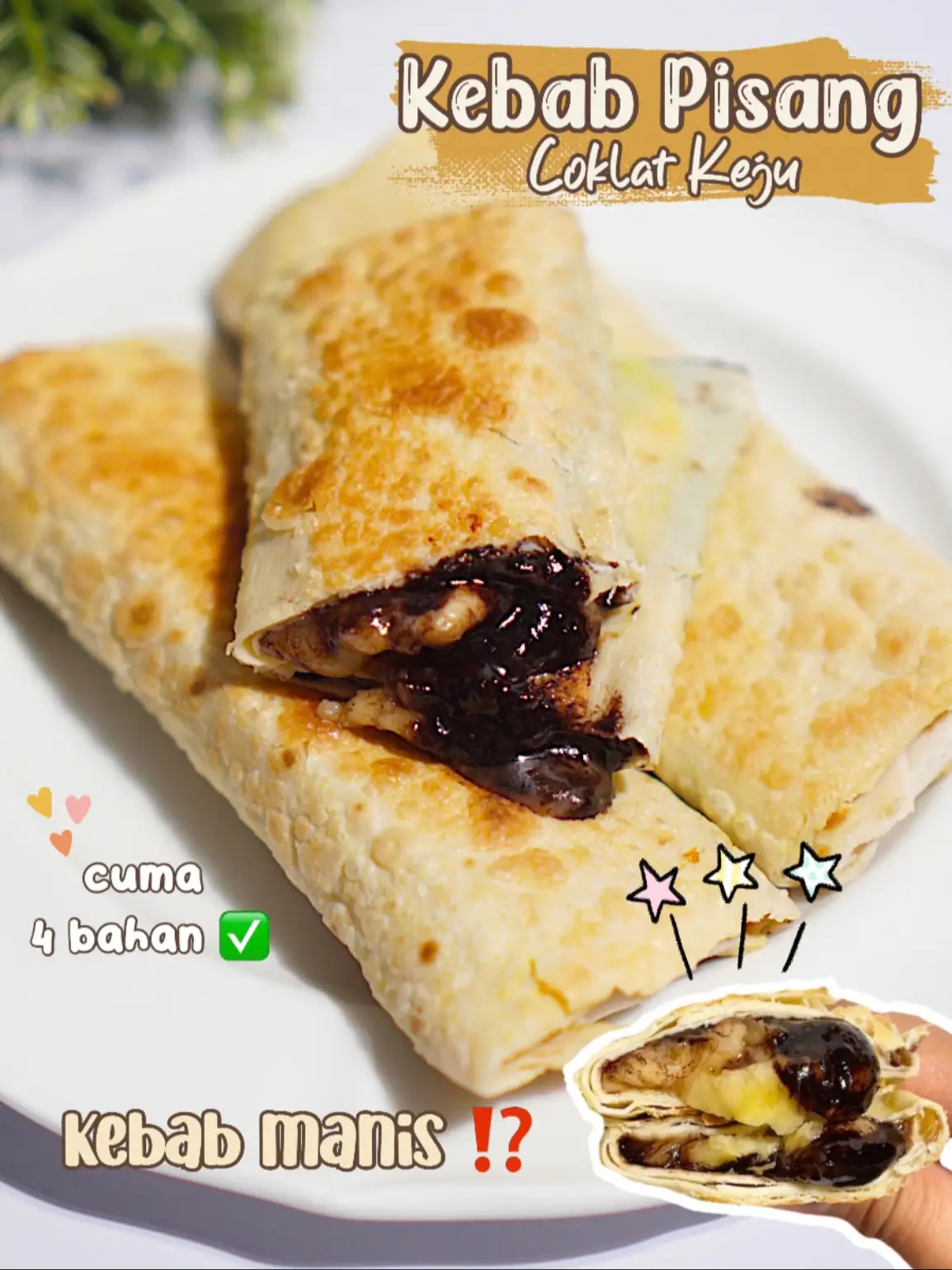 KEBAB PISANG COKLAT KEJU, KEBAB RASANYA MANIS ⁉️ | Video dipublikasikan ...