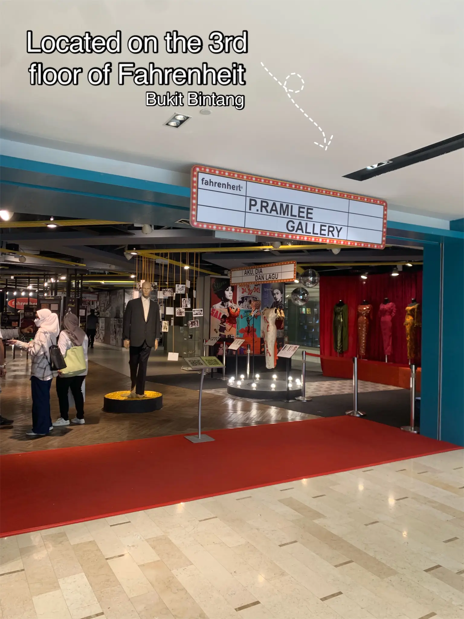 P. Ramlee Gallery @ Fahrenheit 🌌 | แกลเลอรีที่โพสต์โดย Sanaamchii | Lemon8