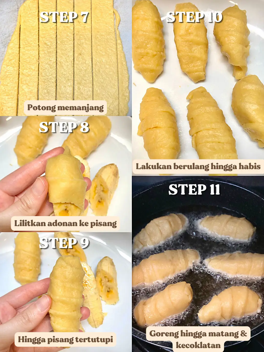 Pisang Molen🍌 🤩 | Galeri disiarkan oleh Angeline Metta | Lemon8