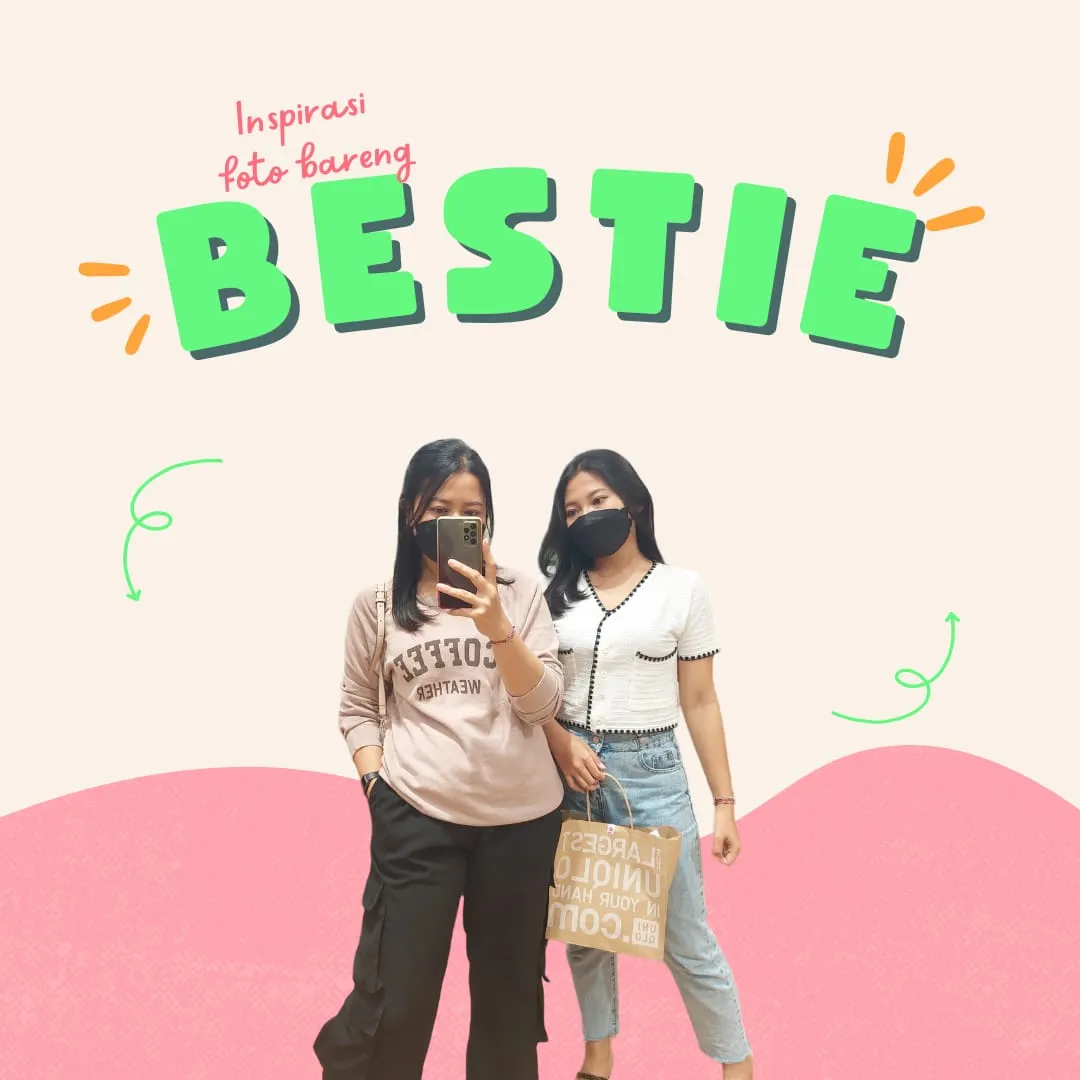 ispirasi foto bareng bestie | Galeri diposting oleh dian mandasari | Lemon8