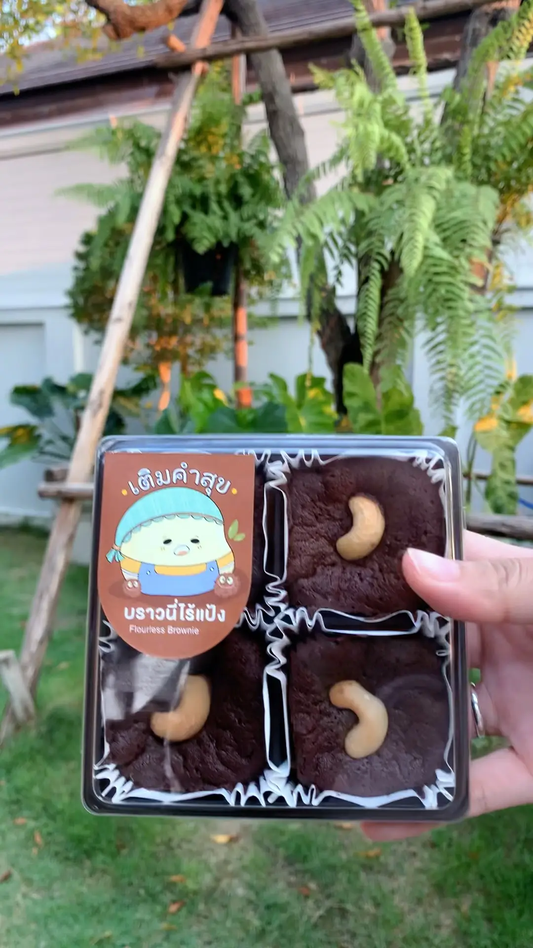 A starchless brownie. A snack that people lose to dough can eat ...