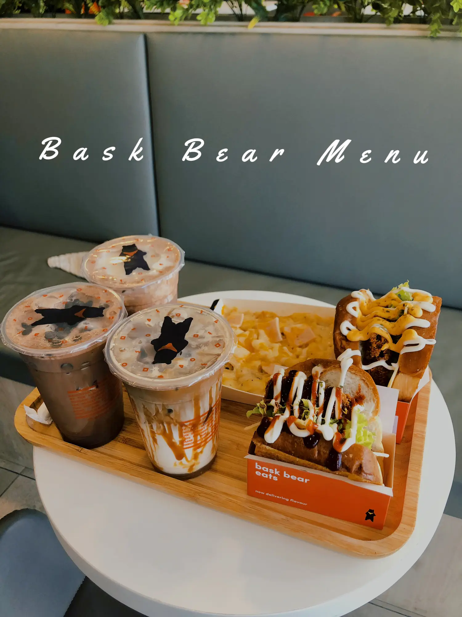 Bask Bear Menu 🍽️🧋🐻🤎 | แกลเลอรีที่โพสต์โดย DaiyaJamall | Lemon8