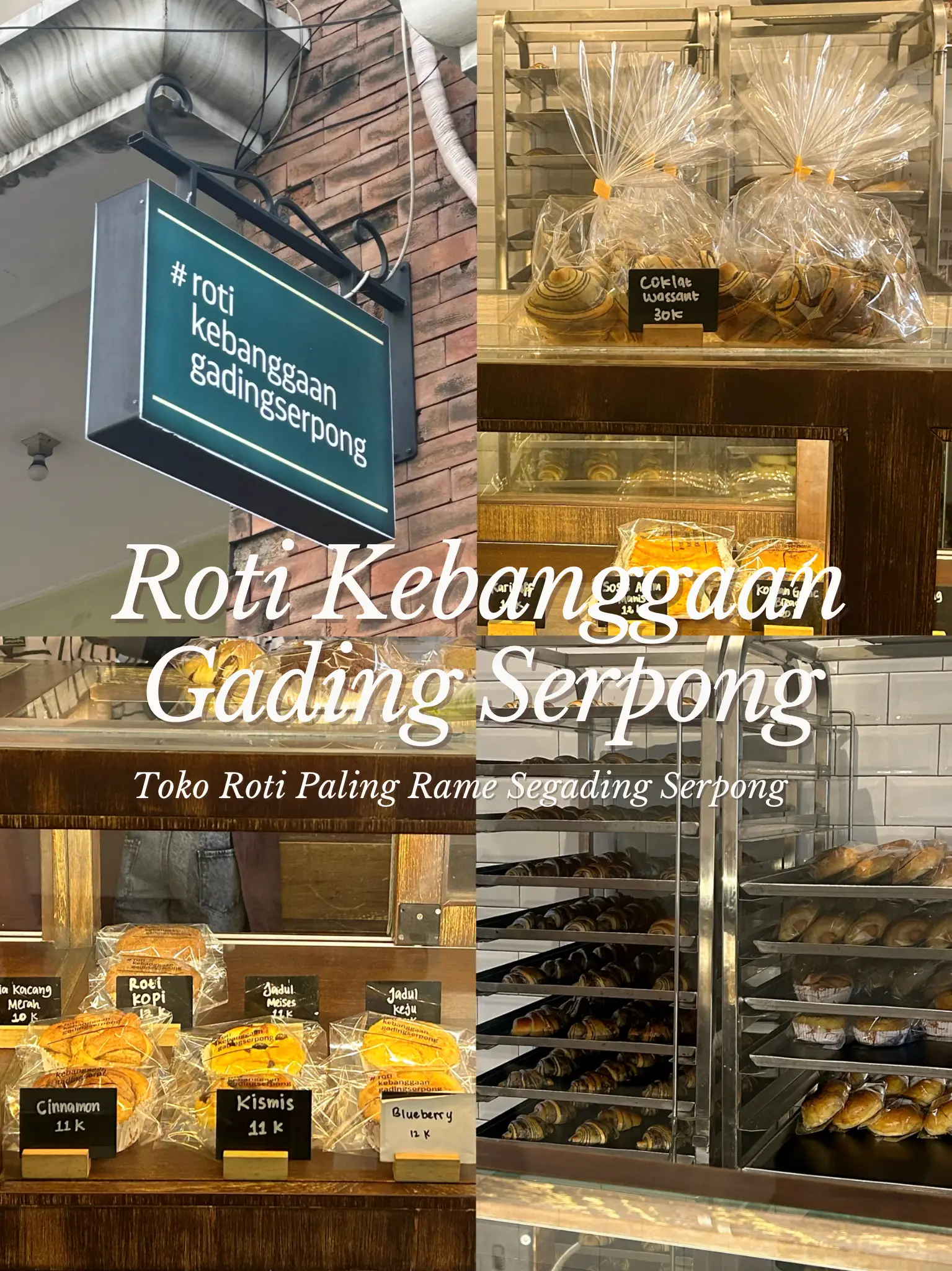 Roti Si Bungsu Kebanggaan Warga Gading Serpong 👩🏻‍🍳🍞🥐 | Galeri ...