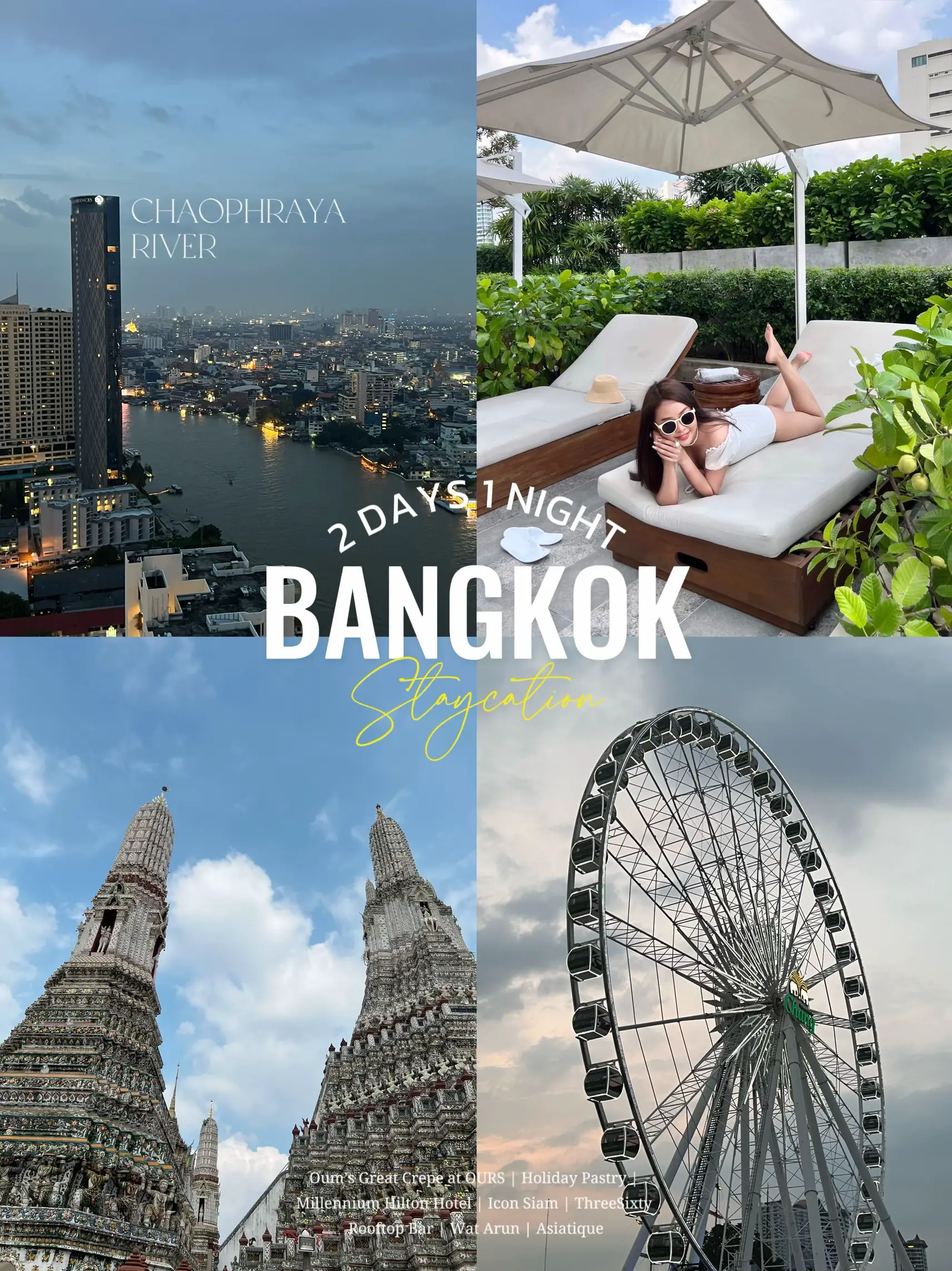 BKK Staycation Chillマザーマムのようなチャオプラヤ川の近所😎 | Vaewsが投稿したフォトブック | Lemon8