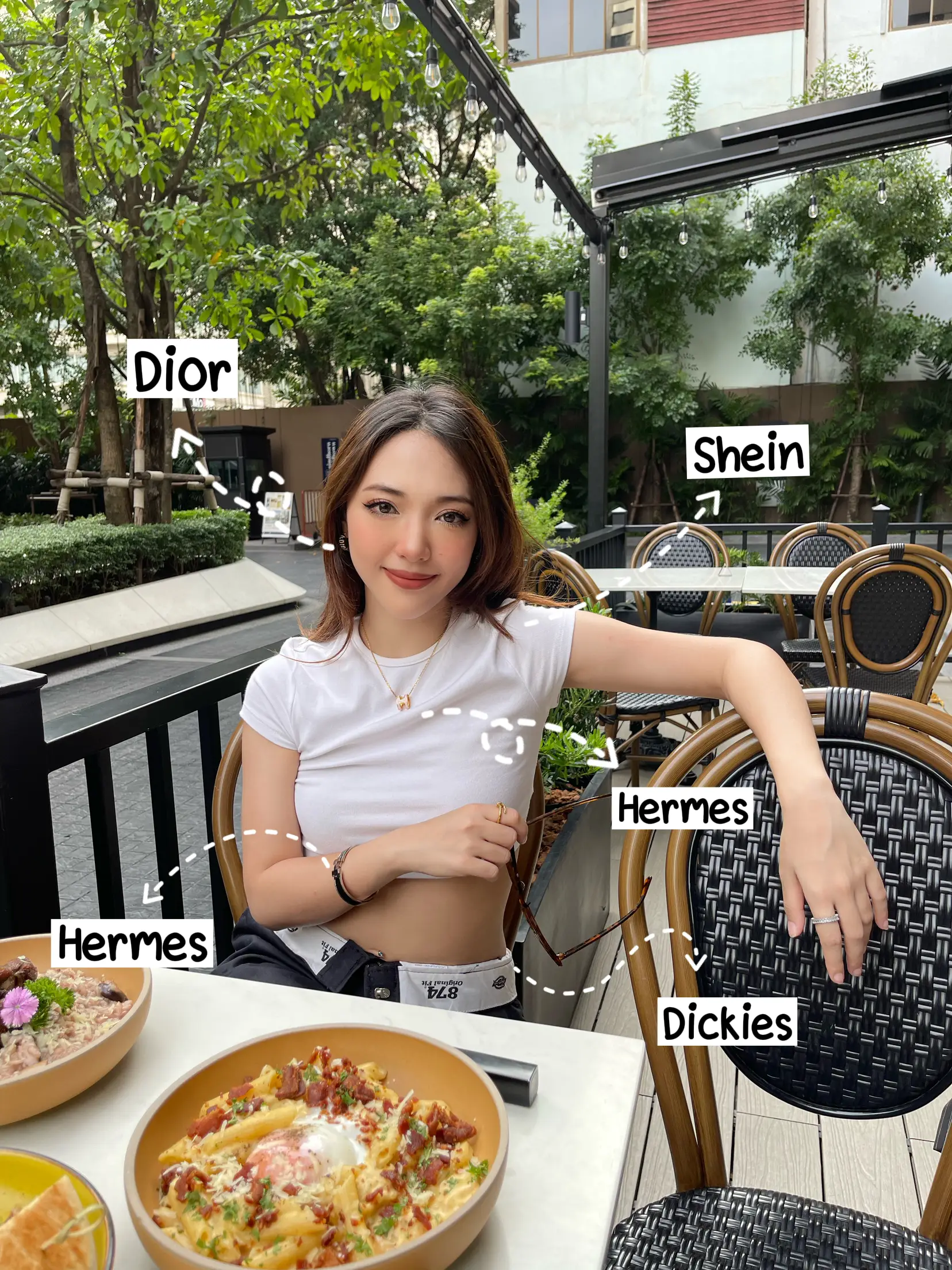 ลุคไปกิน Brunch time ชิคๆ ในกรุงเทพ 🥐 | แกลเลอรีที่โพสต์โดย Ying | Lemon8