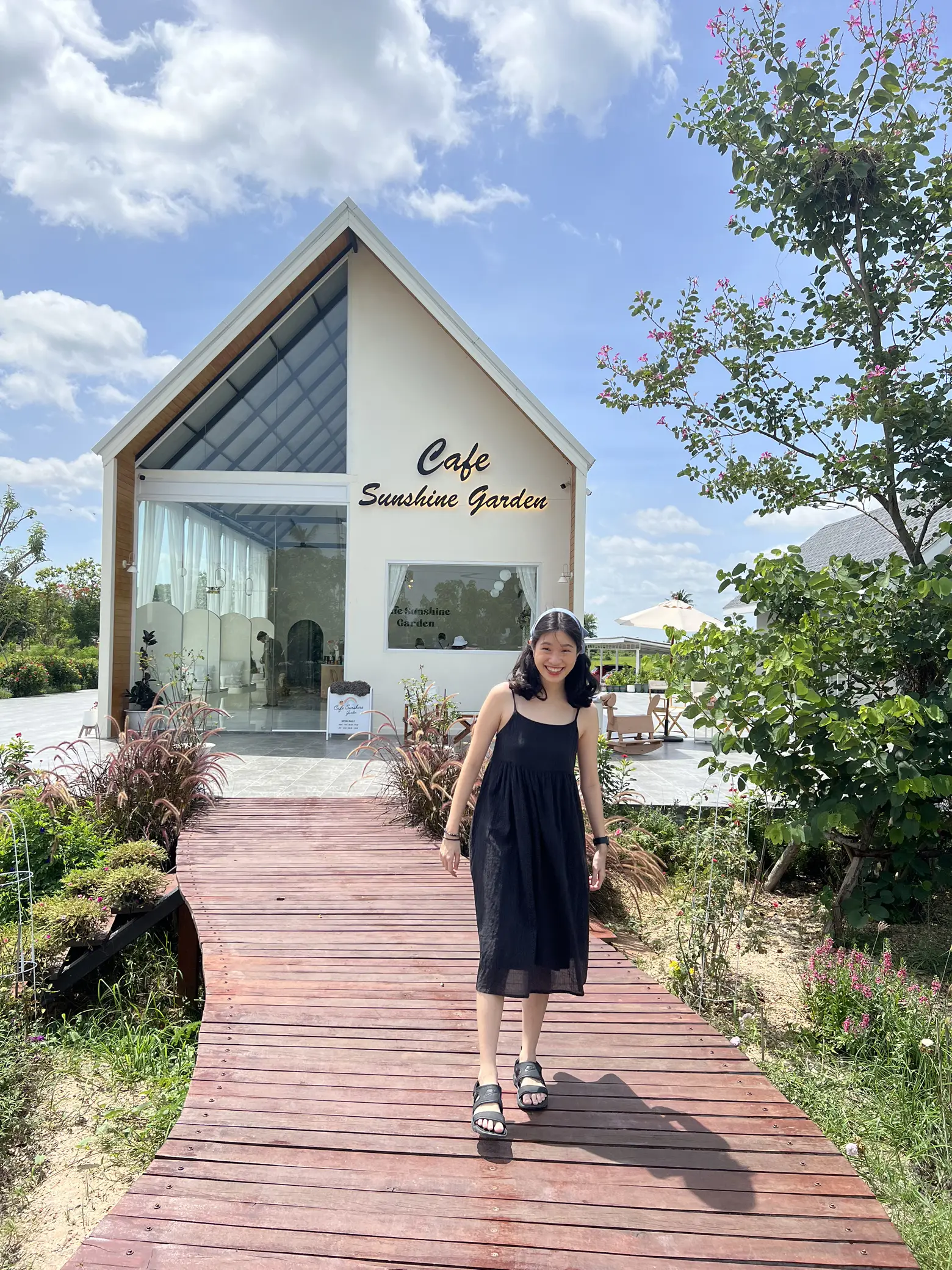 1 day trip ที่ราชบุรี - cafe sunshine garden & ปาญขวัญ | แกลเลอรีที่โพสต์โดย primphun | Lemon8