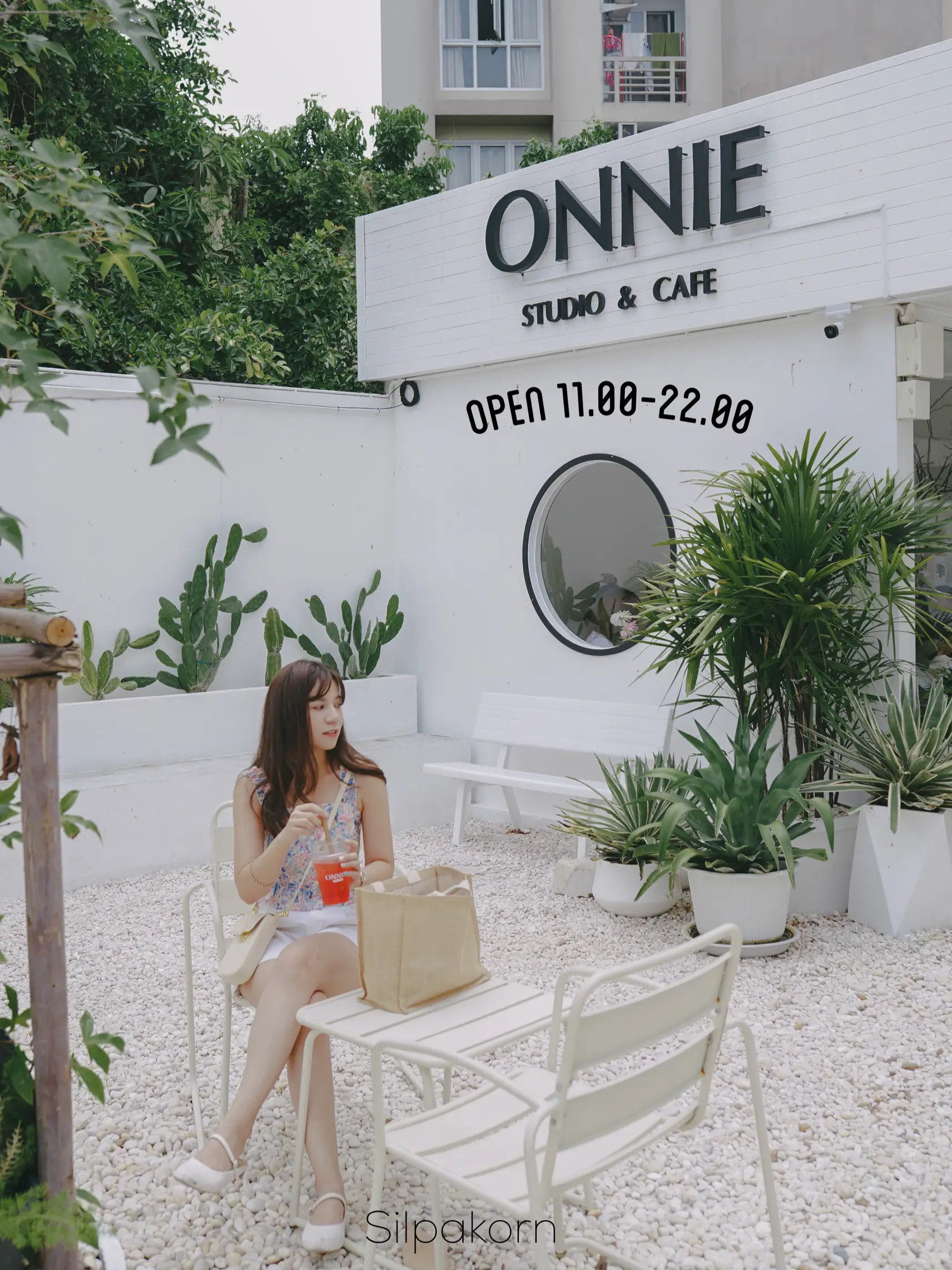 ONNIE studio.cafe ศิลปากร | แกลเลอรีที่โพสต์โดย JJummy | Lemon8