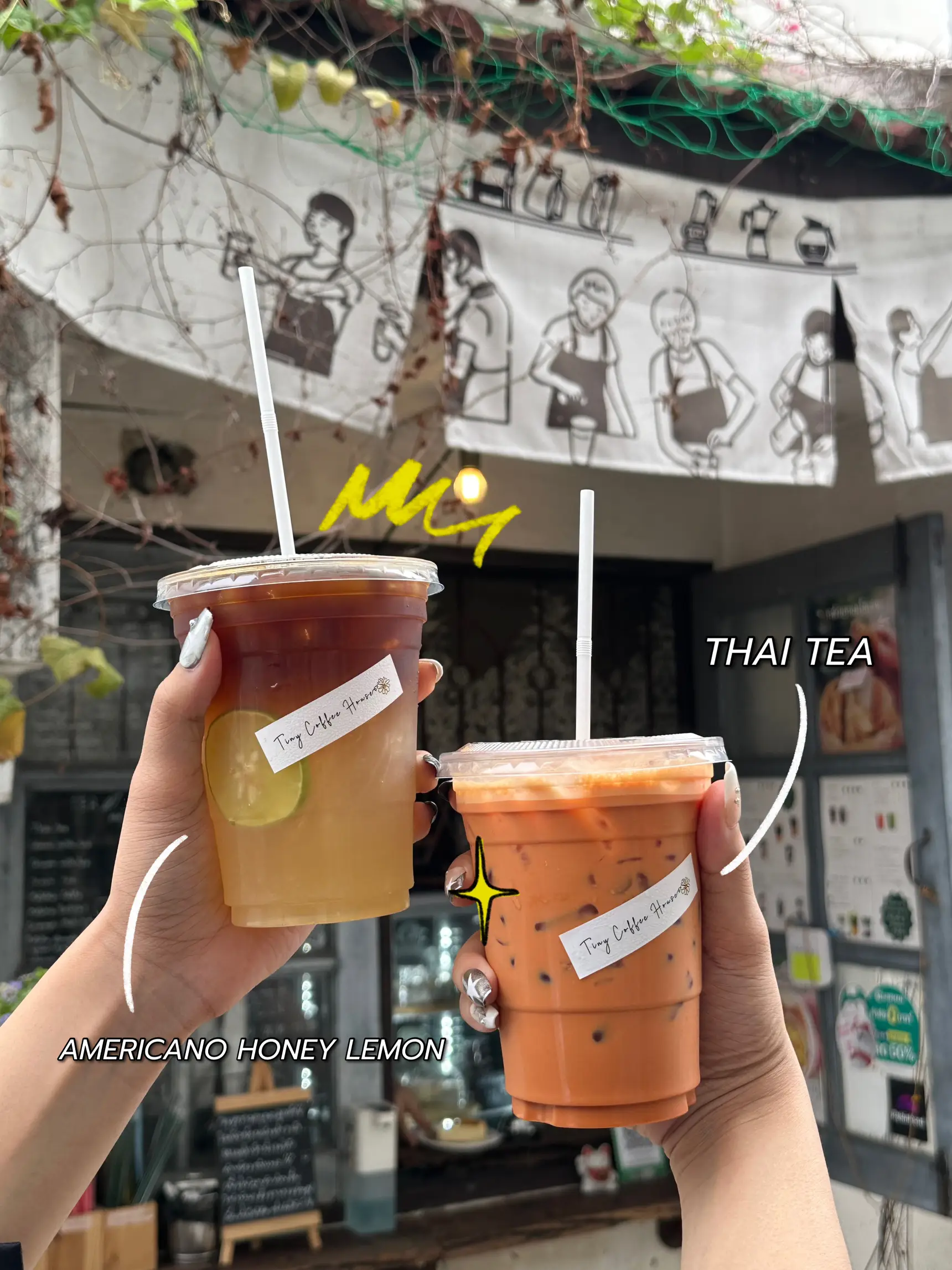 review TINY COFFEE HOUSE ☕️ คาเฟ่ลับกลางหมู่บ้าน ย่านรังสิต | แกลเลอรีที่โพสต์โดย ooummms | Lemon8