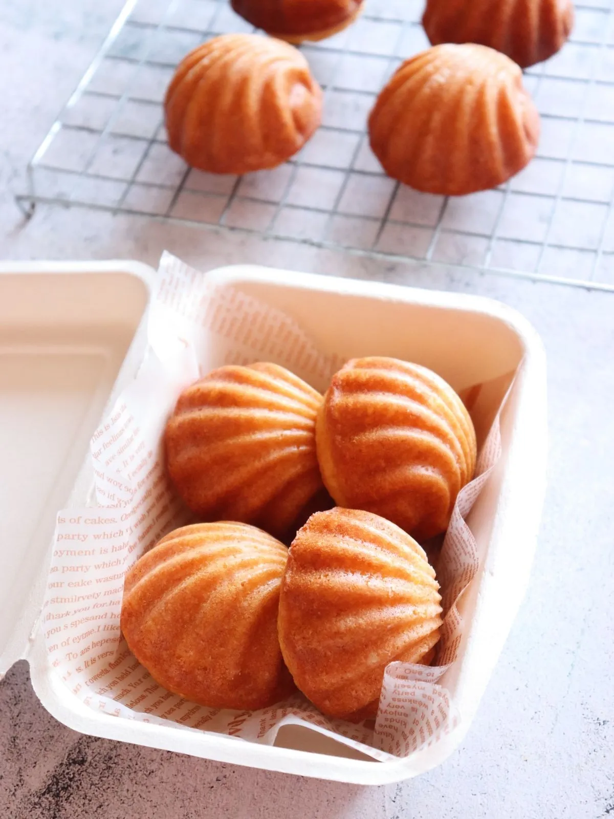 ขนมมาเดอลีนขนมฝรั่งเศสรูปทรงเปลือกหอยน่ารัก | แกลเลอรีที่โพสต์โดย Moddy Kitchen | Lemon8