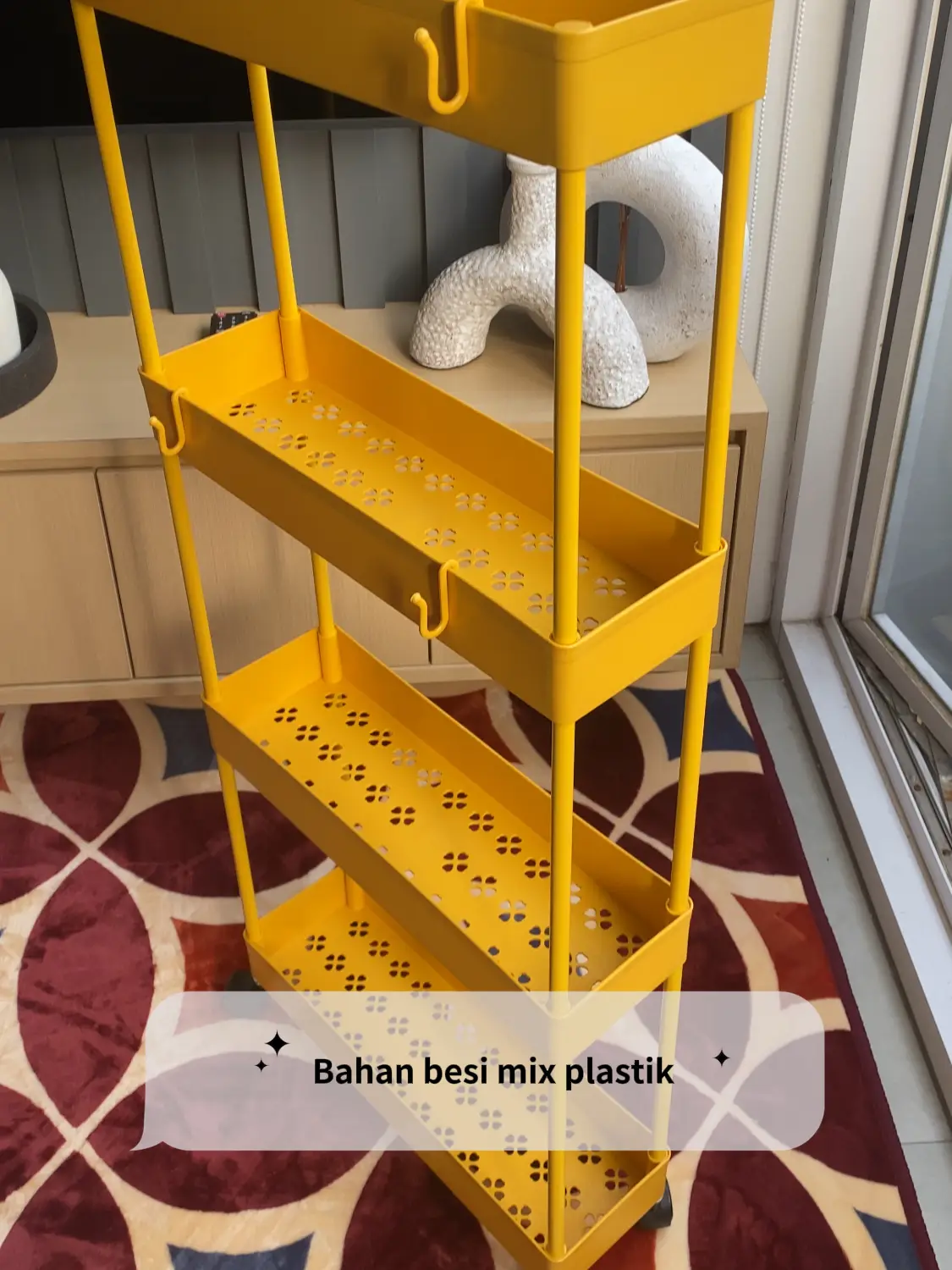 Rak Susun Multifungsi! Cocok di samping mesin cuci | Galeri diposting oleh rumahnumma | Lemon8