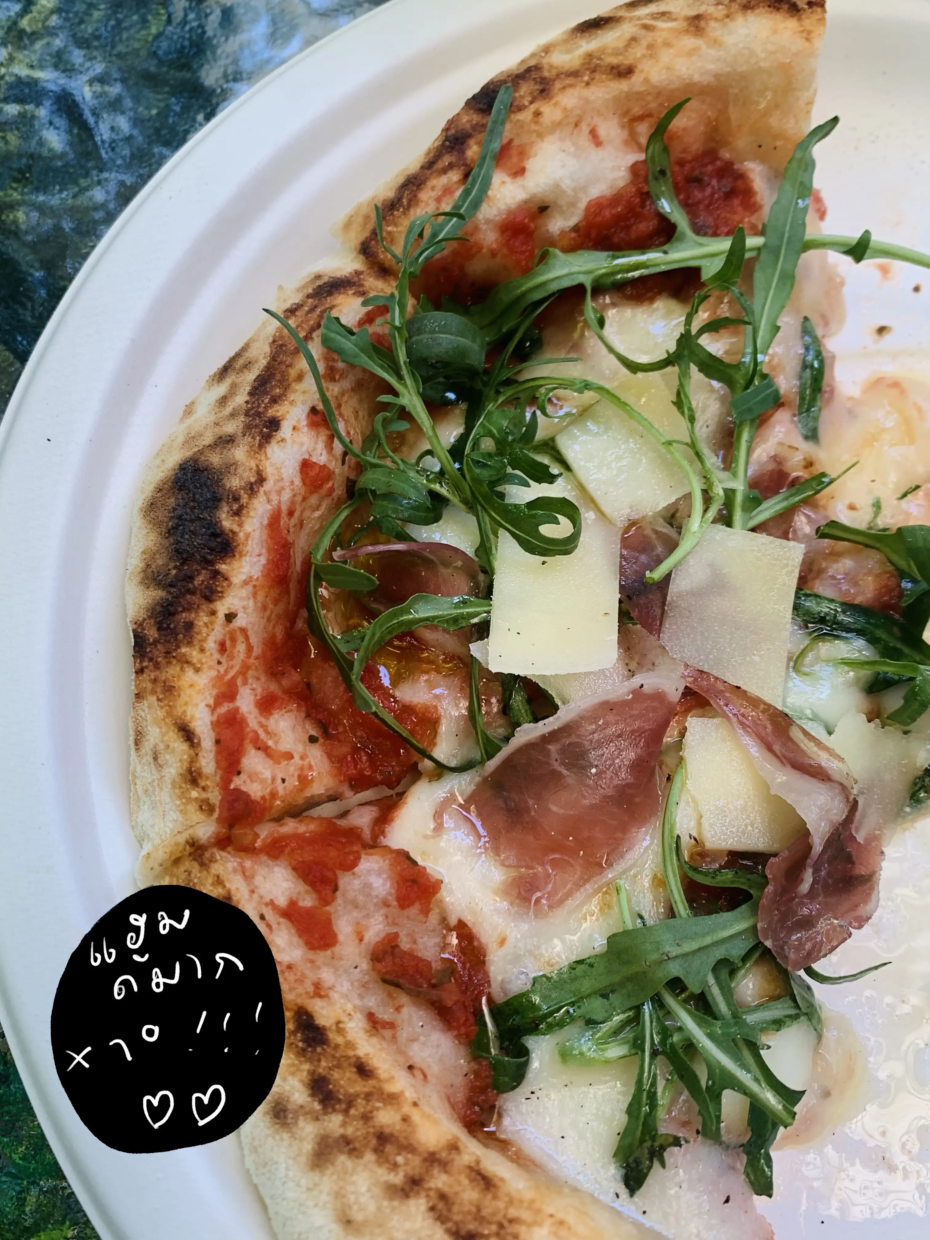 พิซซ่าโฮมเมดสไตล์ Neapolitan ที่คาเฟ่กลางสวนย่านอ่อนนุช 🍕🥳 | แกลเลอรี ...