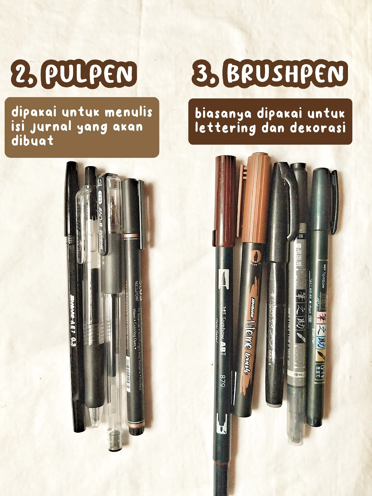 must have items for journaling ️ | Galeri diposting oleh Study and Tips ...
