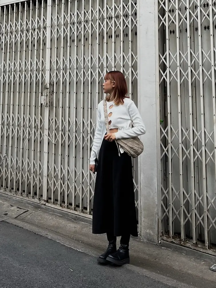 OOTD : แต่งตัวไปงานนิทรรศการ🎨🏙️ | แกลเลอรีที่โพสต์โดย JANE | Lemon8