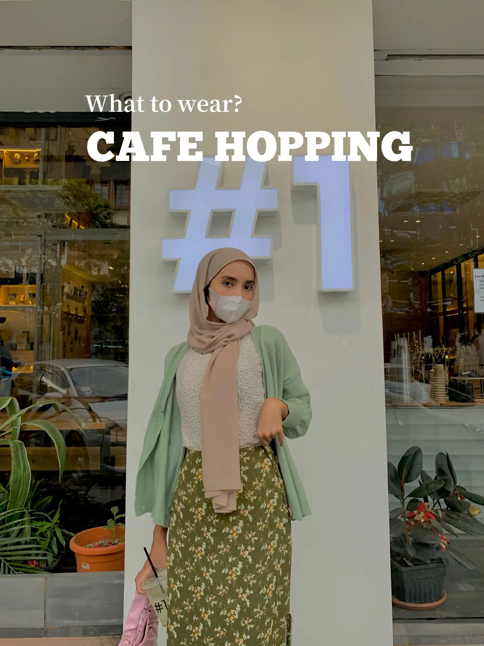 Cute Cafe Hopping Outfit🍥 | Galeri disiarkan oleh Fayra | Lemon8