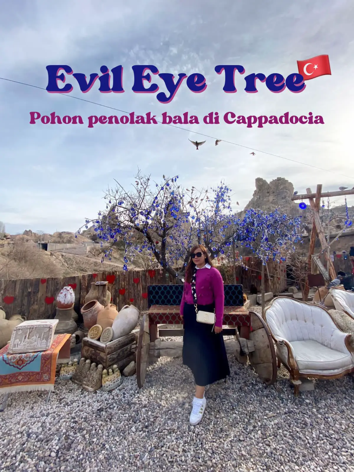 Evil Eye Tree , Pohon Penolak Bala di Cappadocia | Galeri diposting oleh Queen Traveller | Lemon8