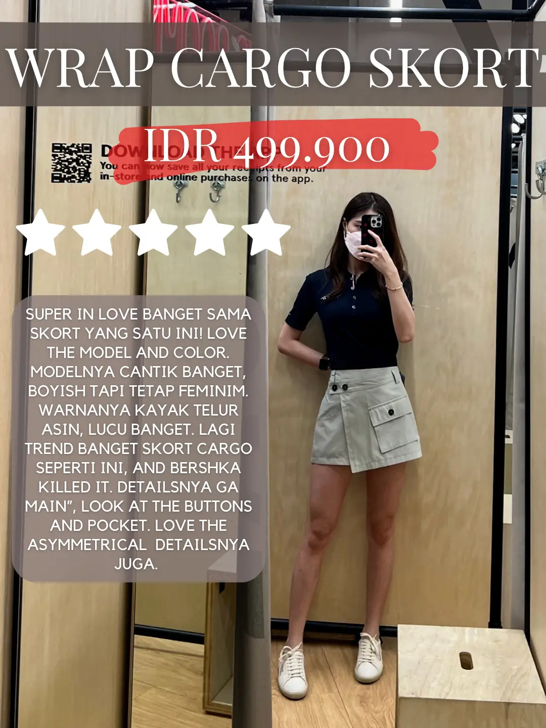 [SAVE] SHOPPING HAUL CARGO PANTS FROM BERSHKA💕 ‼️ | แกลเลอรีที่โพสต์โดย Karen Michaelia | Lemon8
