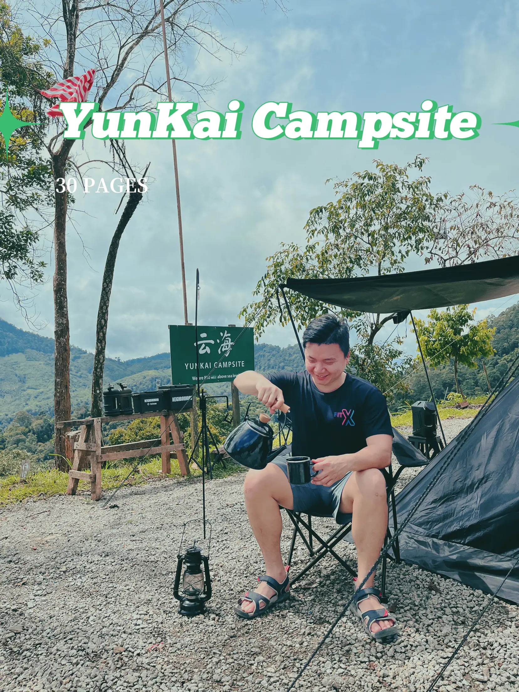 YunKai Campsite 2D1N | วิดีโอที่เผยแพร่โดย Khor Phor Xiang | Lemon8